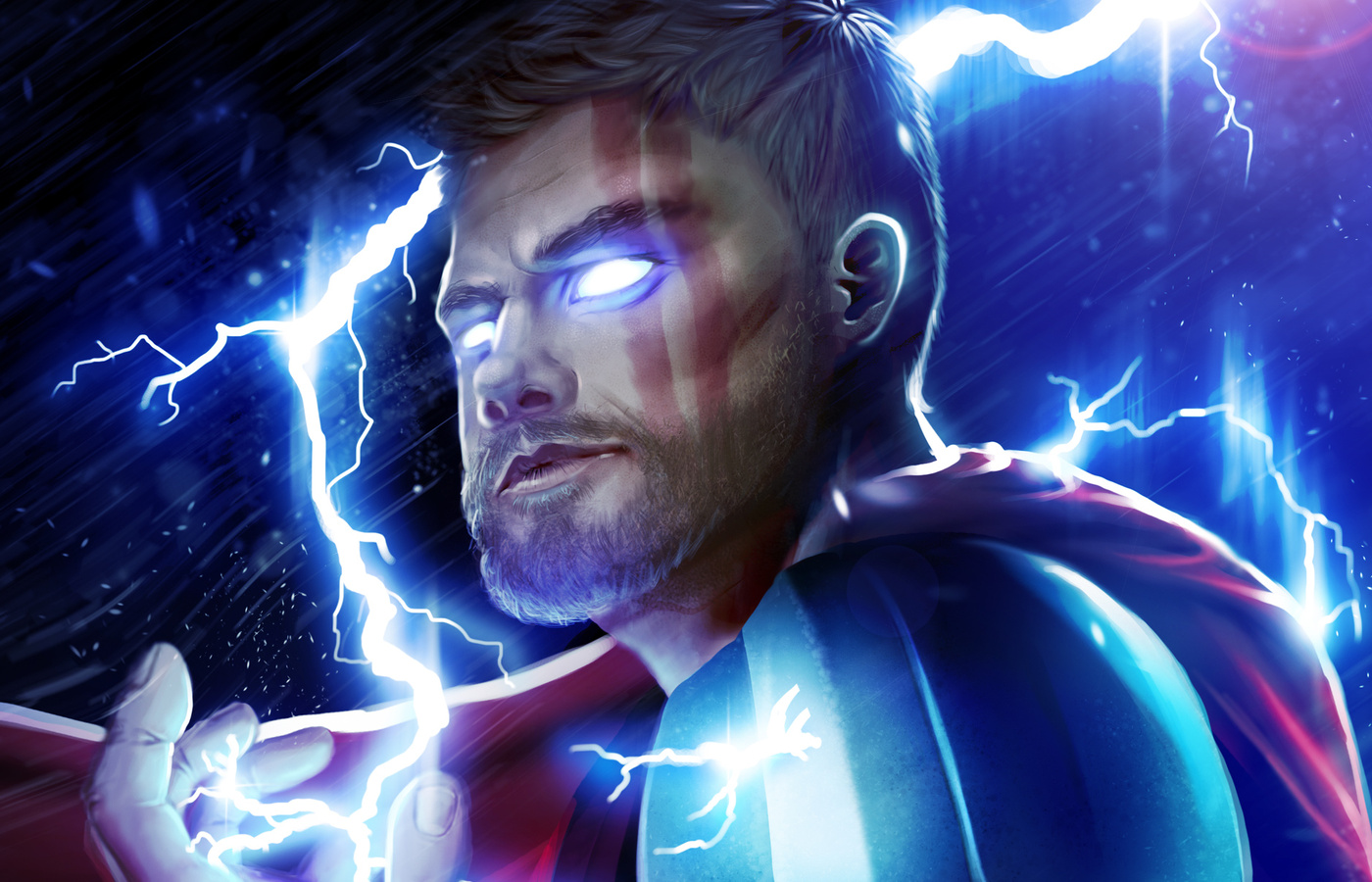 1400x900 Thor God Of Thunder Fan Arts Wallpaper,1400x900 Resolution HD ...