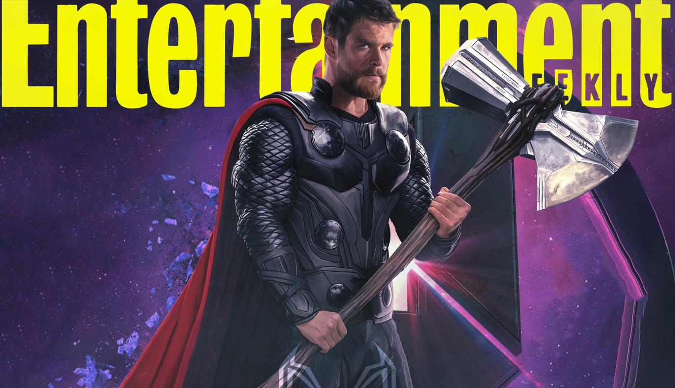 1336x768 Thor In Avengers Endgame 2019 Entertainment Weekly Laptop HD ...