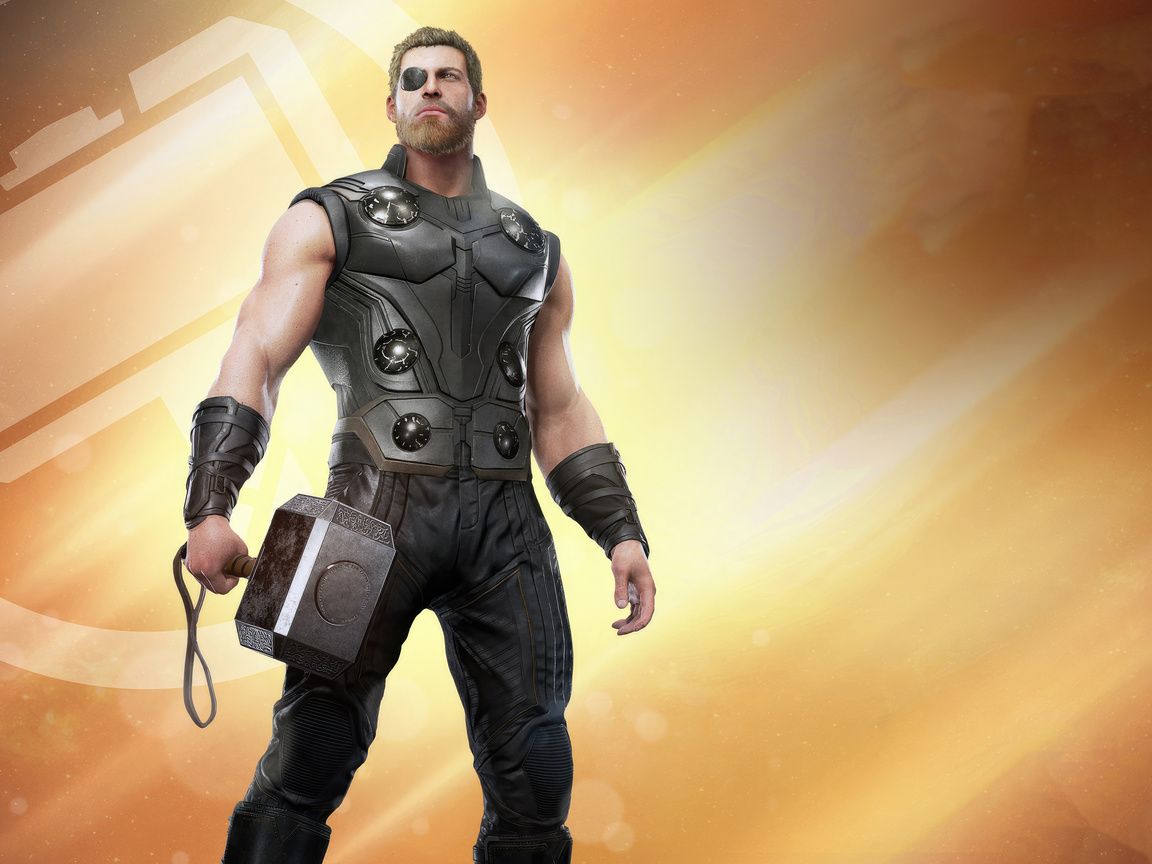 1152x864 Thor In Marvels Avengers Game Wallpaper,1152x864 Resolution HD ...