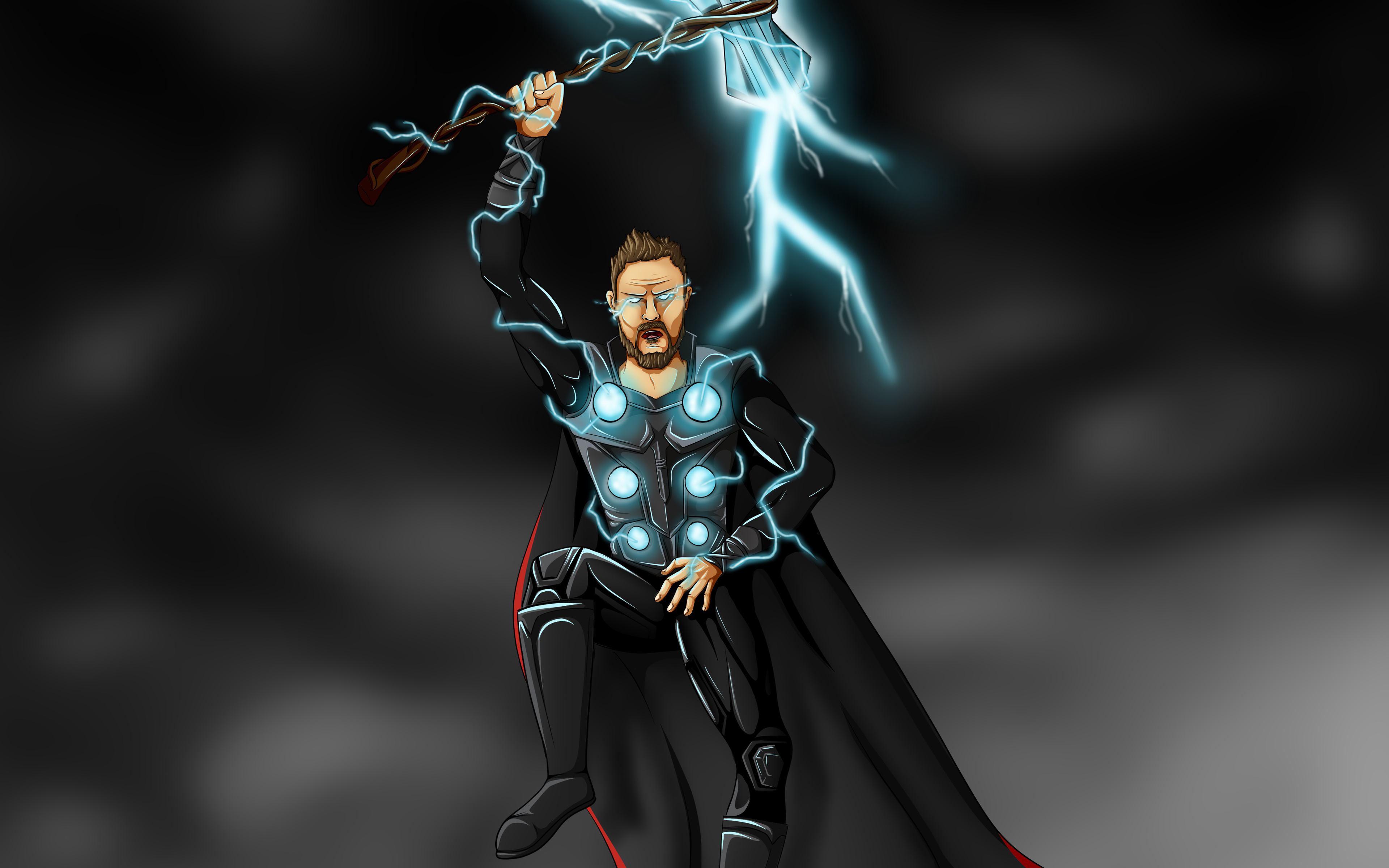 3840x2400 Thor Lighting 4K ,HD 4k Wallpapers,Images,Backgrounds,Photos ...