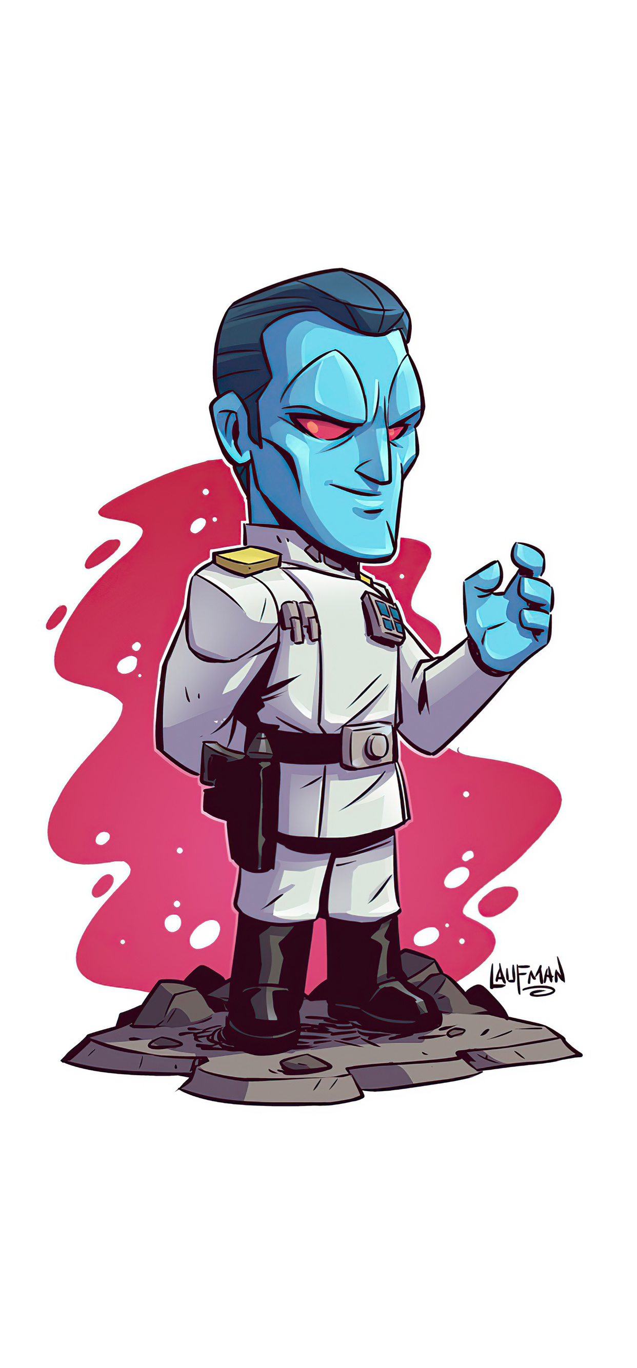 1242x2668 Thrawn Star Wars Minimal 5k Iphone XS MAX ,HD 4k Wallpapers ...