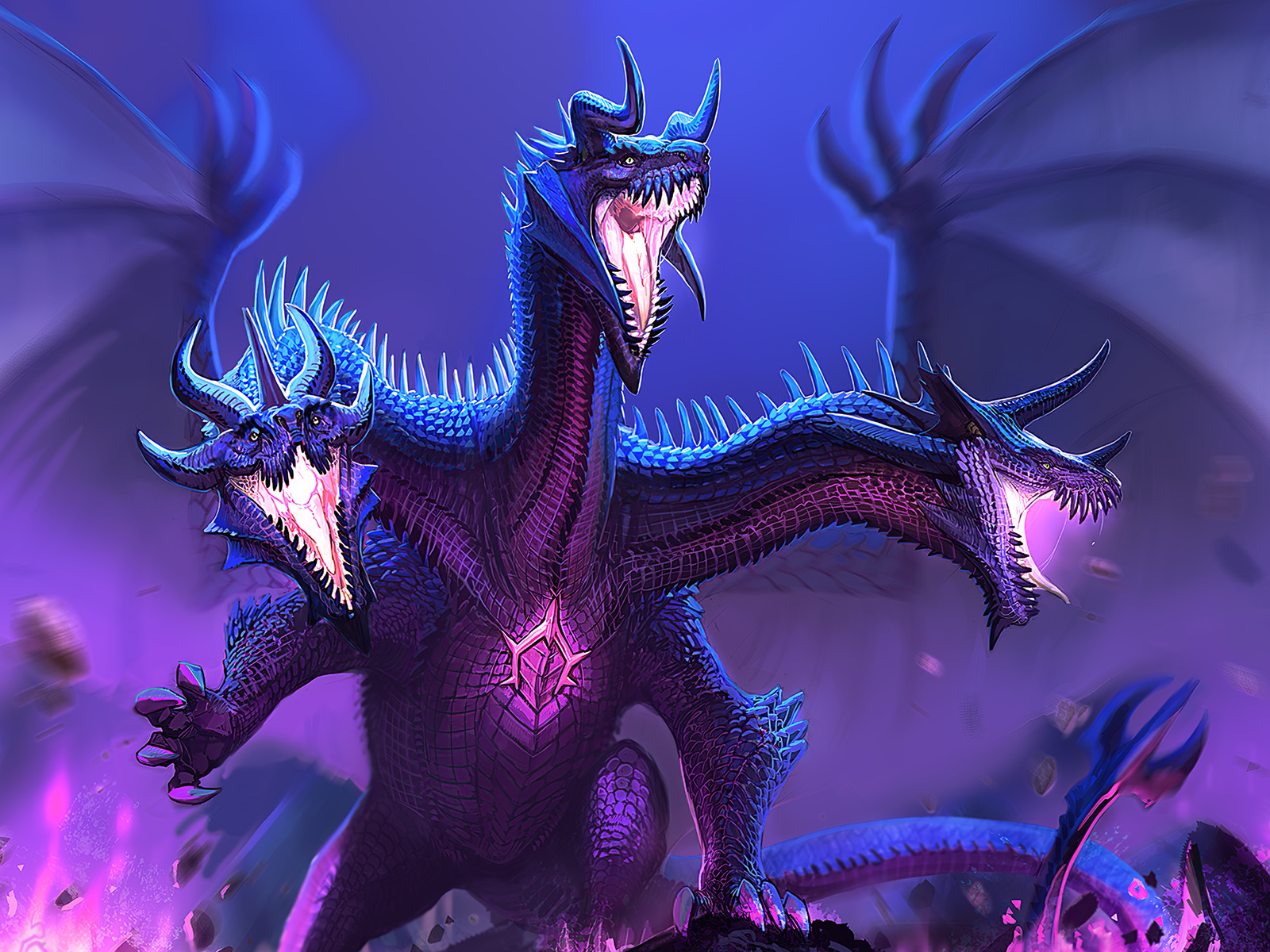 Hydra Dragon Wallpaper