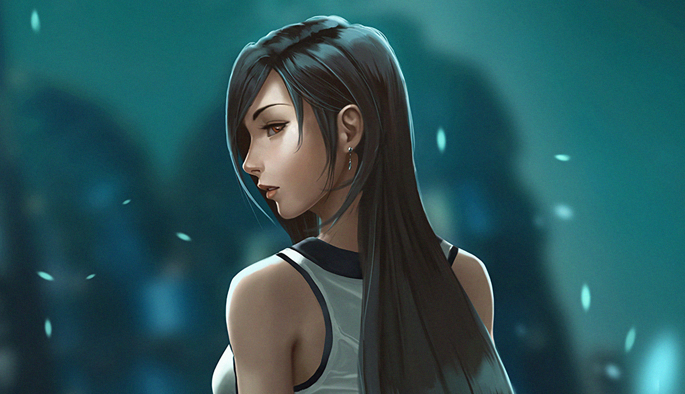1336x768 Tifa Lockhart Digital Art Laptop Hd Hd 4k Wallpapersimagesbackgroundsphotos And