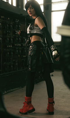 240x400 Tifa Lockhart Final Fantasy Cosplay 4k Acer E100,Huawei,Galaxy ...