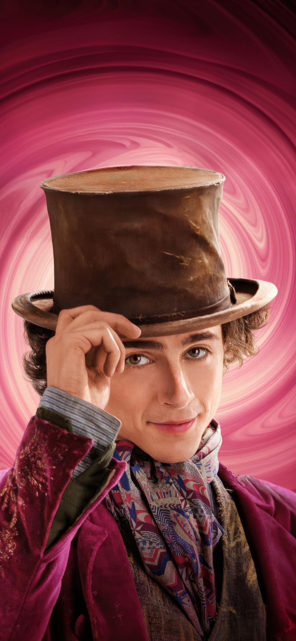 1242x2688 Timothee Chalamet As Willy Wonka 5k Iphone XS MAX HD 4k ...