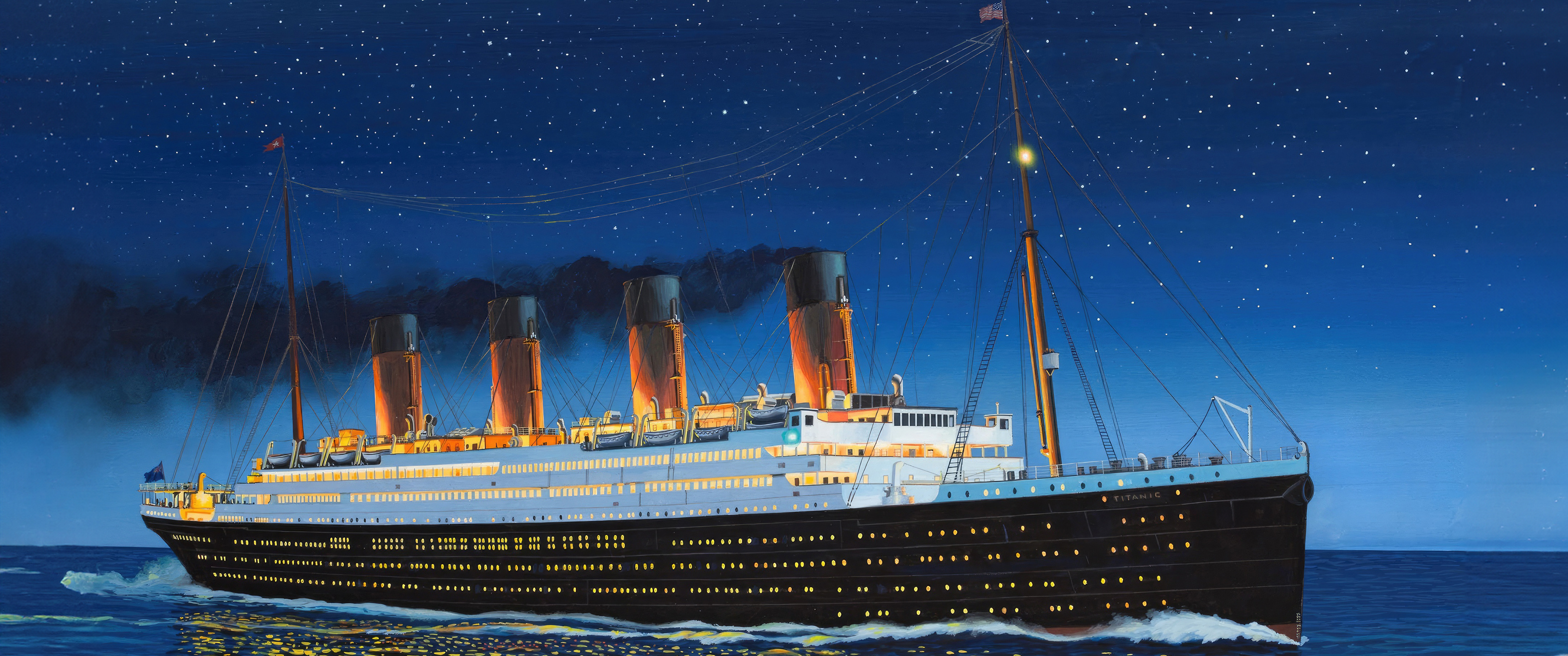 3440x1440 Titanic In Digital Art UltraWide Quad HD 1440P ,HD 4k ...