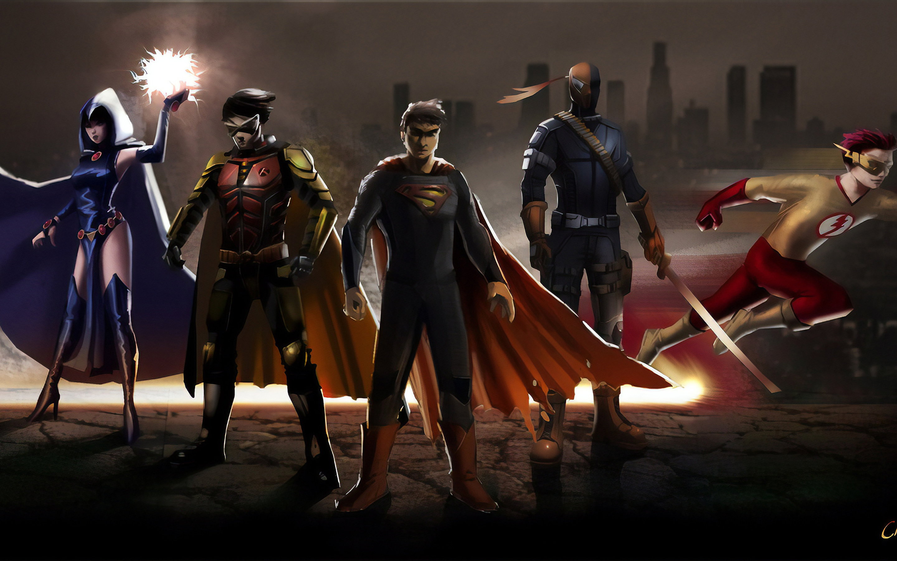 2880x1800 Titans Concept Art Macbook Pro Retina ,HD 4k Wallpapers ...