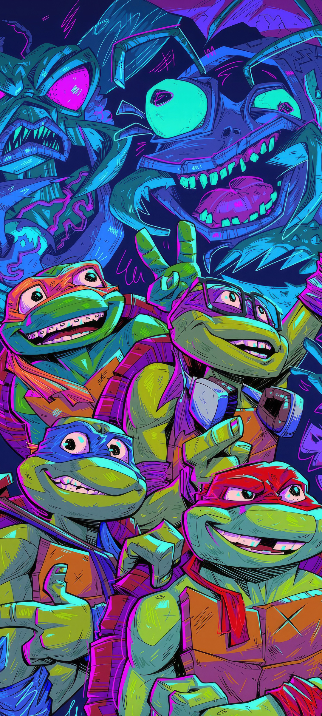 1080x2400 Tmnt Google Pixel 7 ,HD 4k Wallpapers,Images,Backgrounds ...