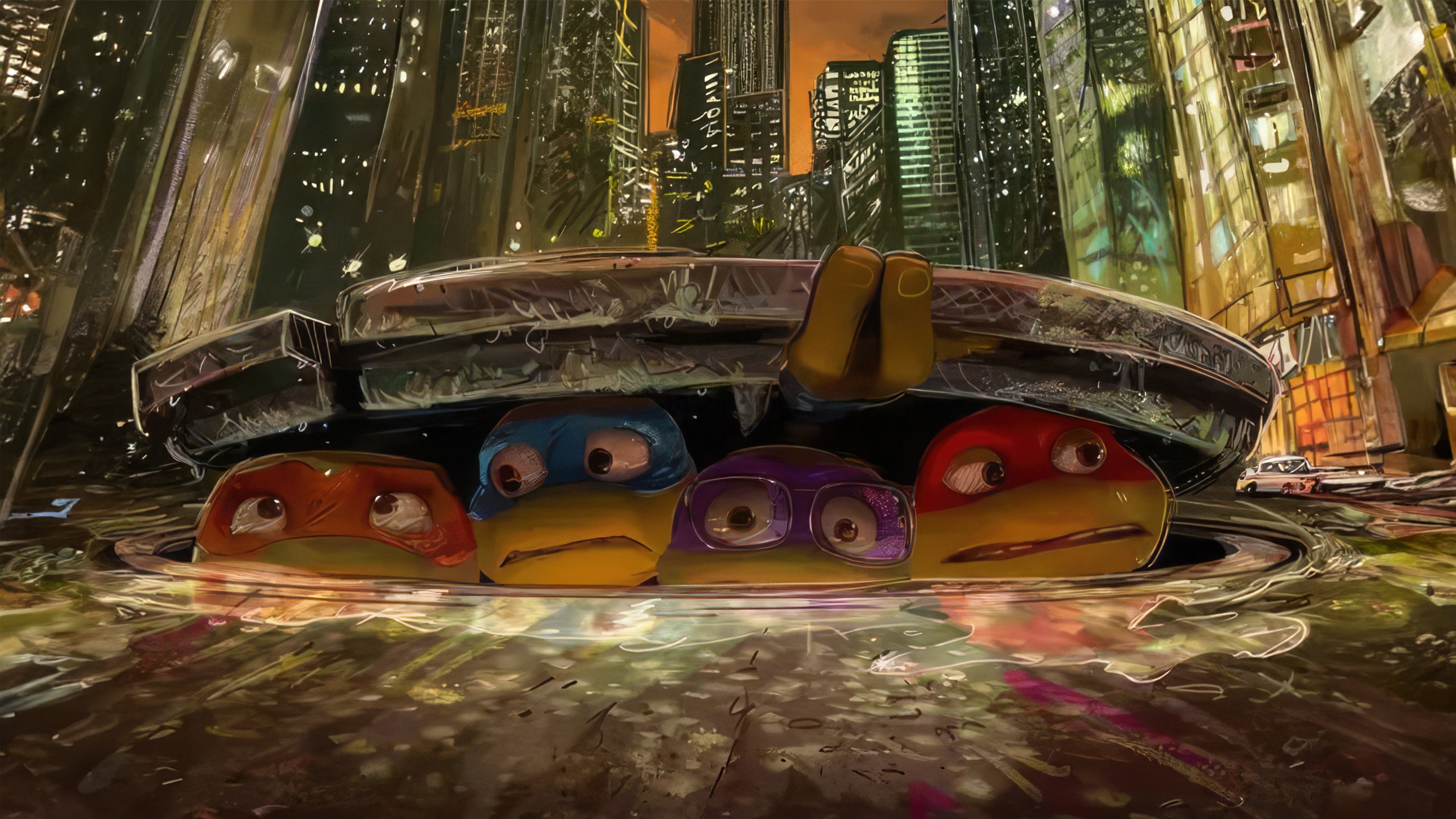 3840x2160 Tmnt Coming Out From The Gutter 4k 4K ,HD 4k Wallpapers ...