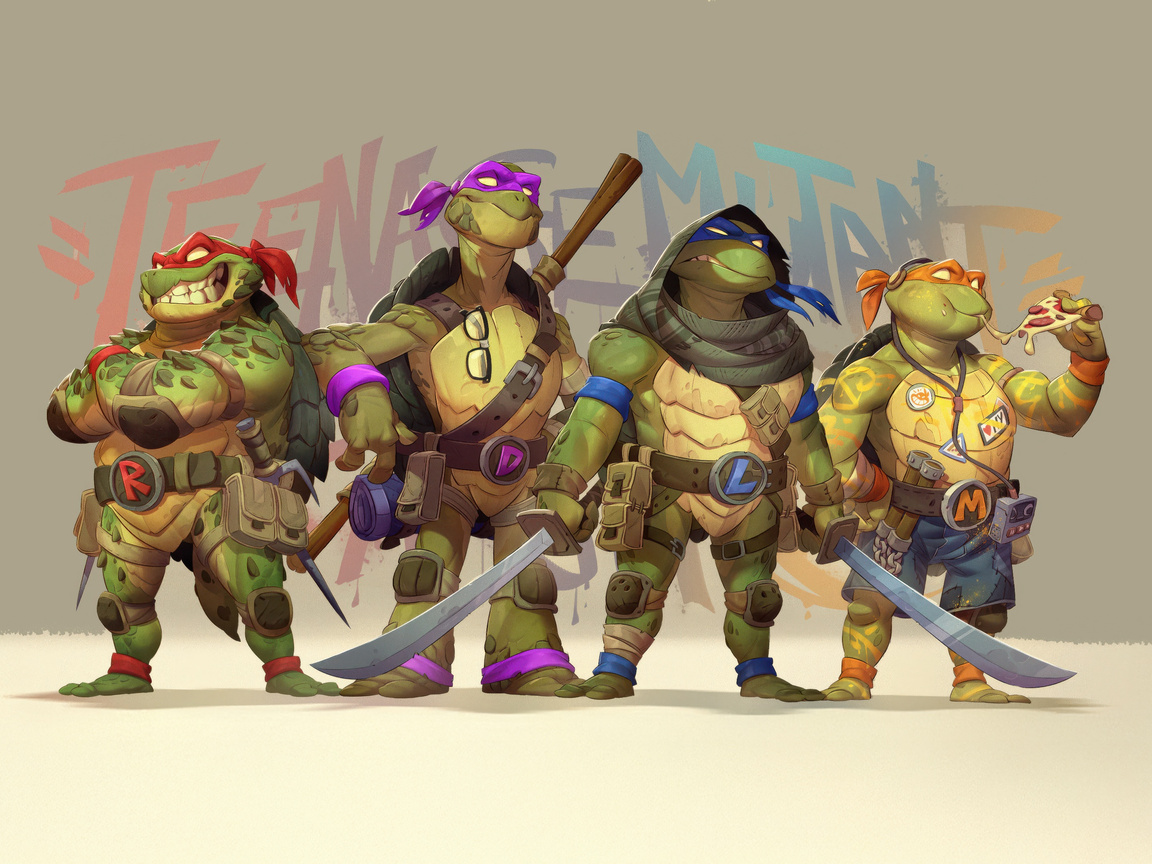 1152x864 Tmnt Heroes In A Half Shell Wallpaper,1152x864 Resolution HD ...