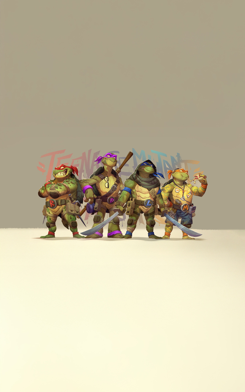 800x1280 Tmnt Heroes In A Half Shell Nexus 7,Samsung Galaxy Tab 10,Note ...