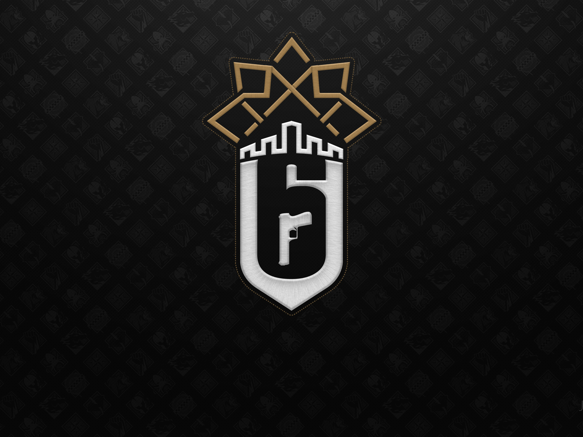 1920x1440 Tom Clancys Rainbow Six Siege Minimal Logo 4k 1920x1440 ...