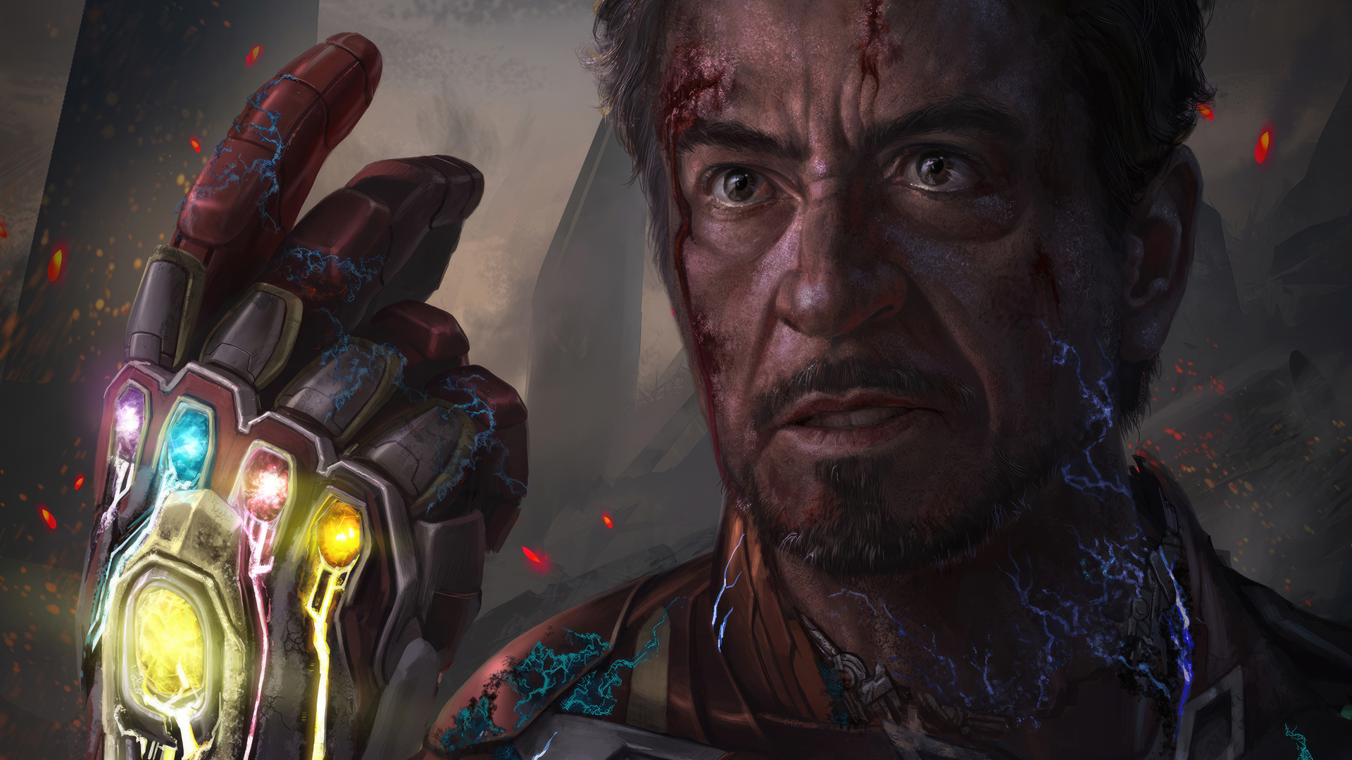 1920x1080 Tony Stark Snap Artwork 5k Laptop Full HD 1080P ,HD 4k ...