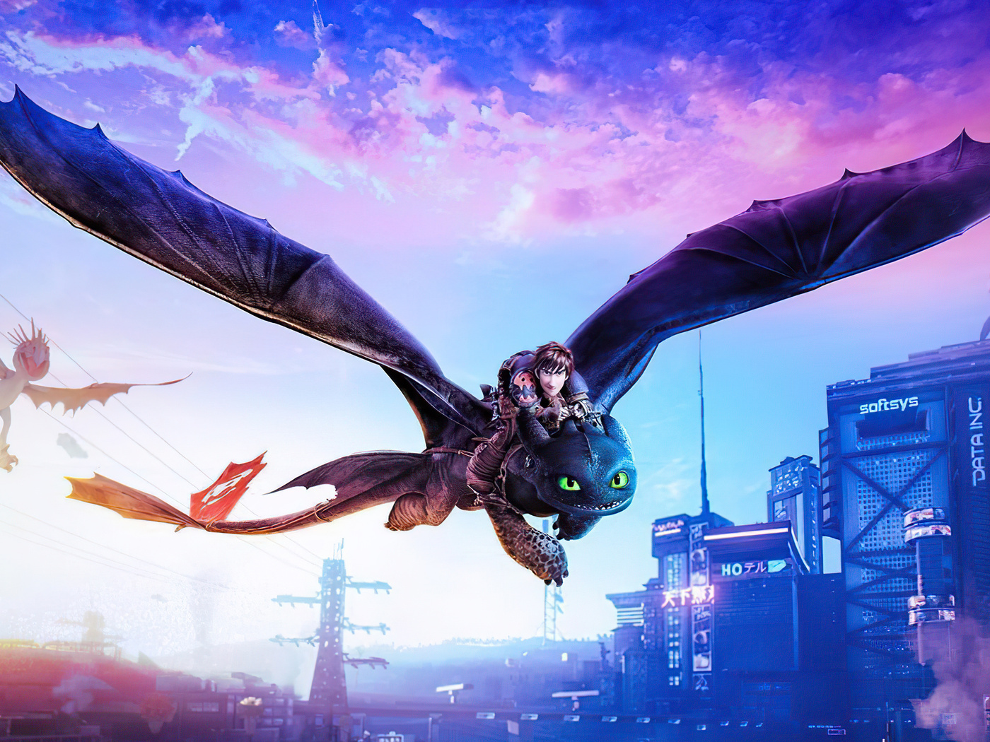 1400x1050 Toothless And Hiccup Flight 4k Wallpaper,1400x1050 Resolution ...