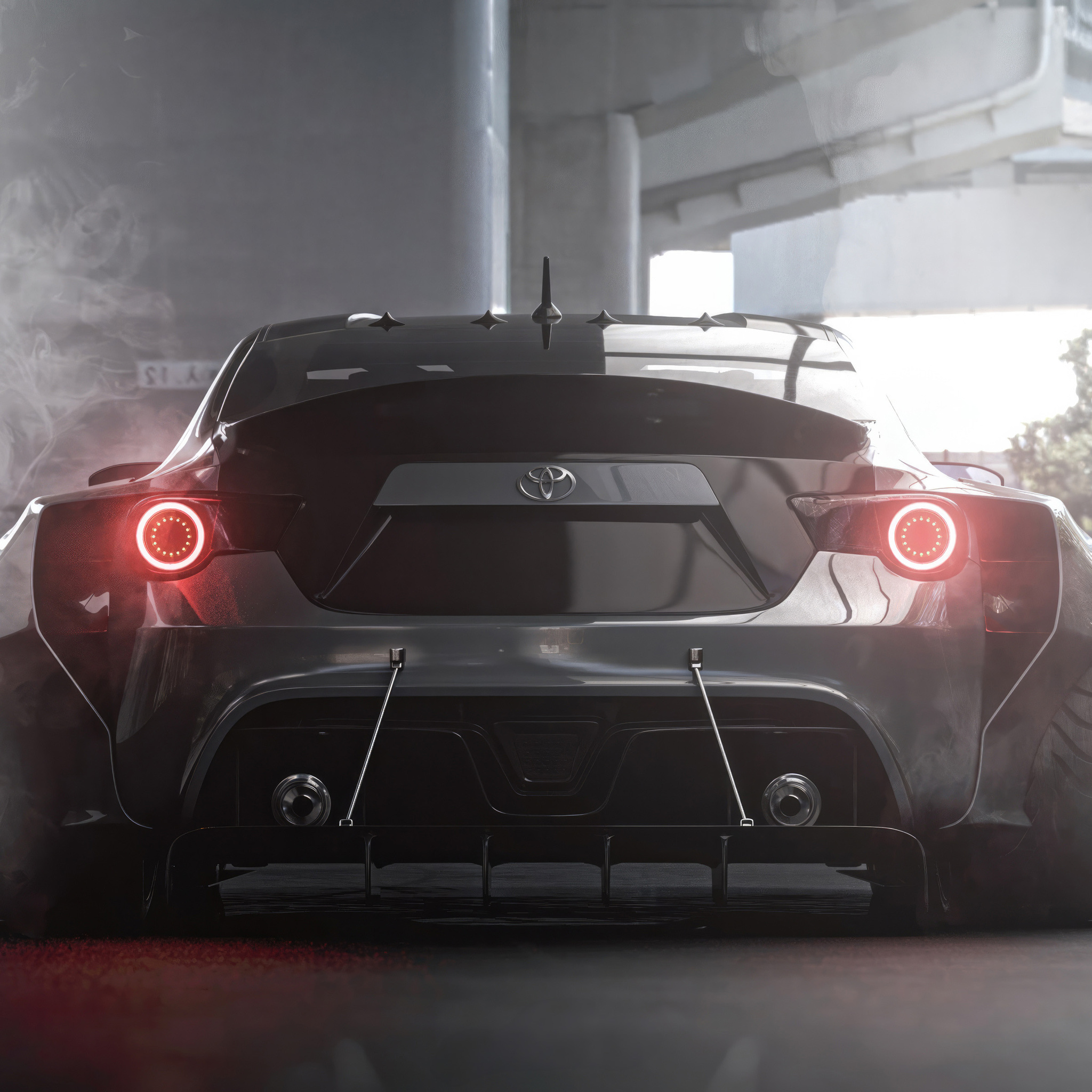 2048x2048 Toyota Gt86 Rear 4k Ipad Air ,HD 4k Wallpapers,Images ...