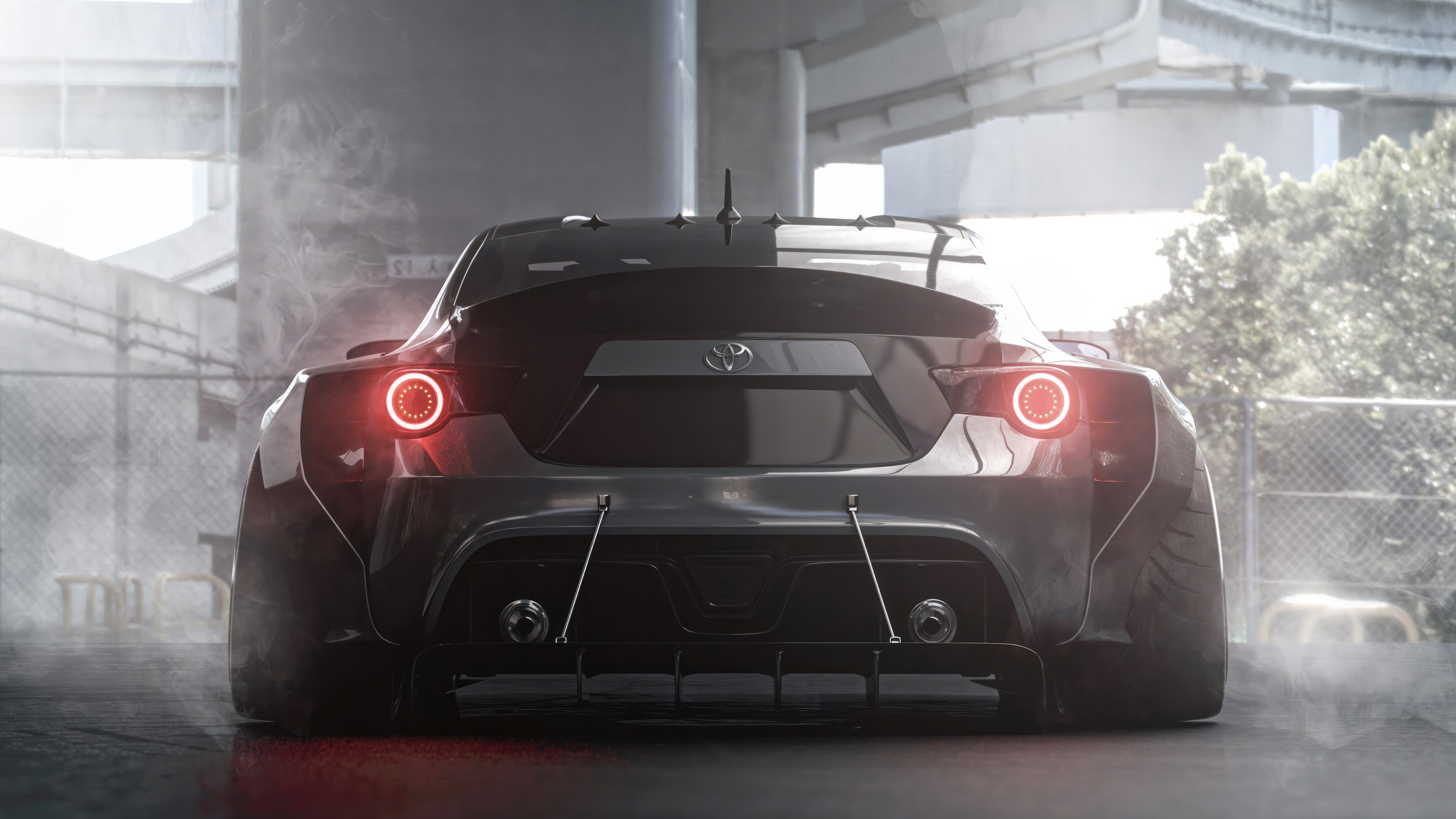 3840x2160 Toyota Gt86 Rear 4k 4K ,HD 4k Wallpapers,Images,Backgrounds ...