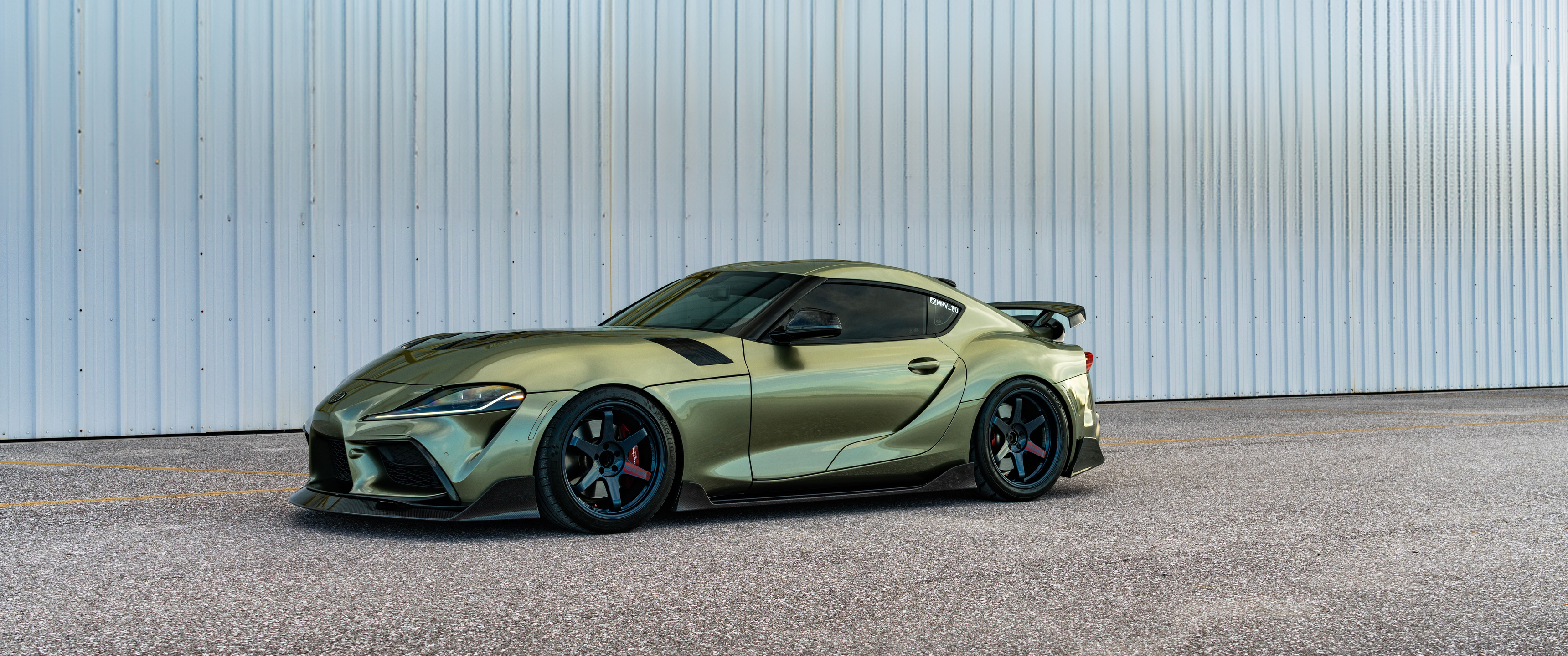 3440x1440 Toyota Supra Mk5 Matt Millienum Jade UltraWide Quad HD 1440P ...