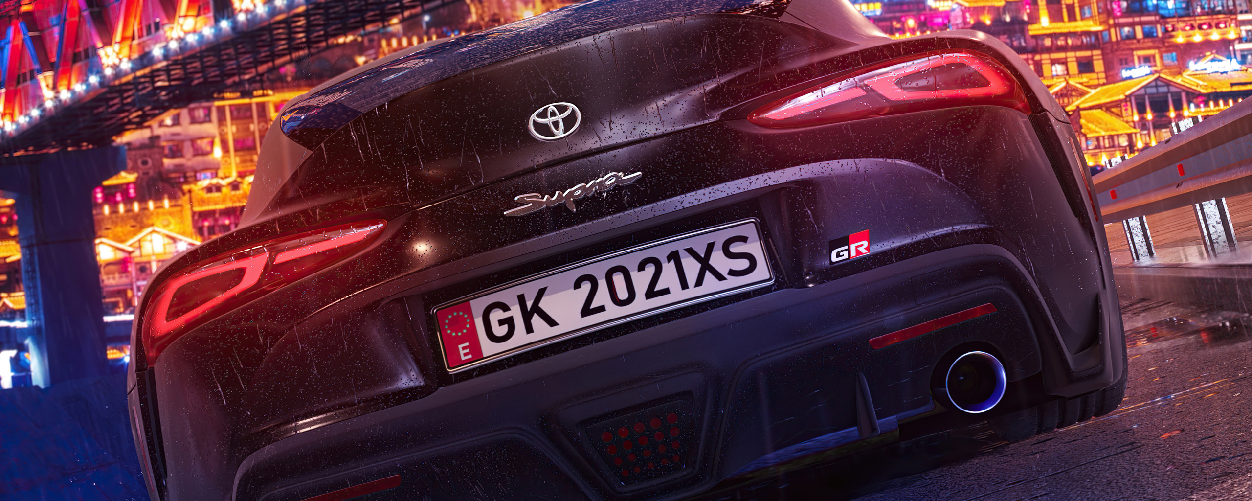 2560x1024 Toyota Supra On Streets Wallpaper,2560x1024 Resolution HD 4k ...