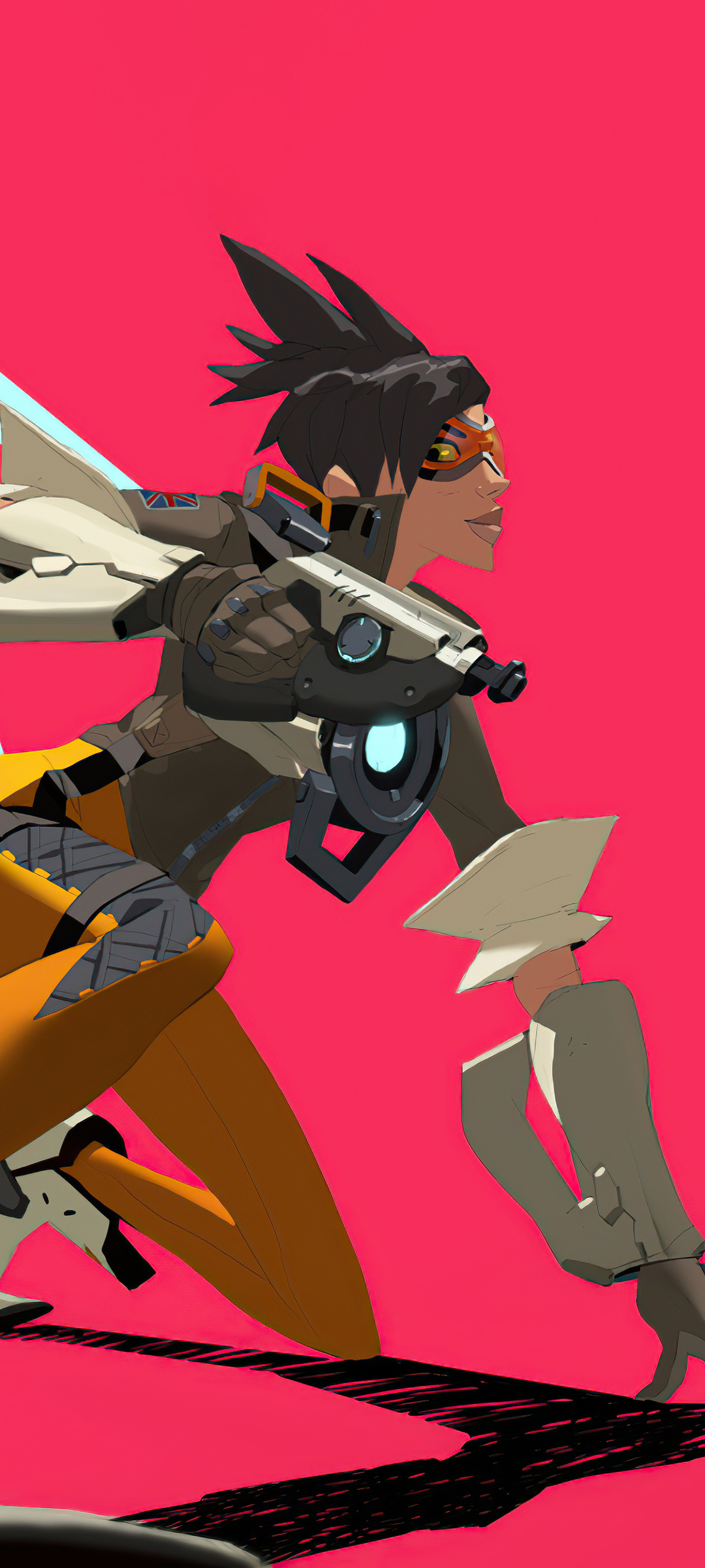 1080x2400 Tracer Overwatch Fanart 5k Google Pixel 7 ,HD 4k Wallpapers ...