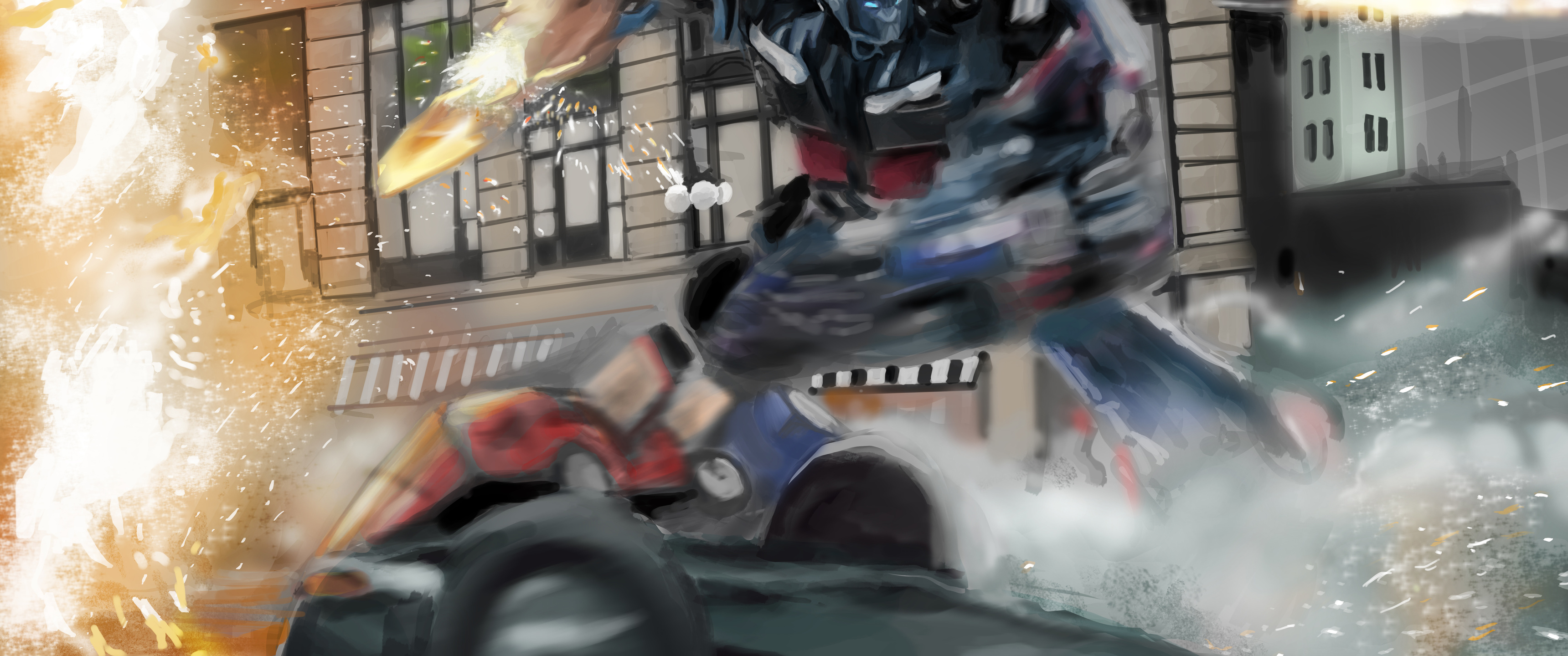 3440x1440 Transformers Optimus Prime 8k UltraWide Quad HD 1440P ,HD 4k ...