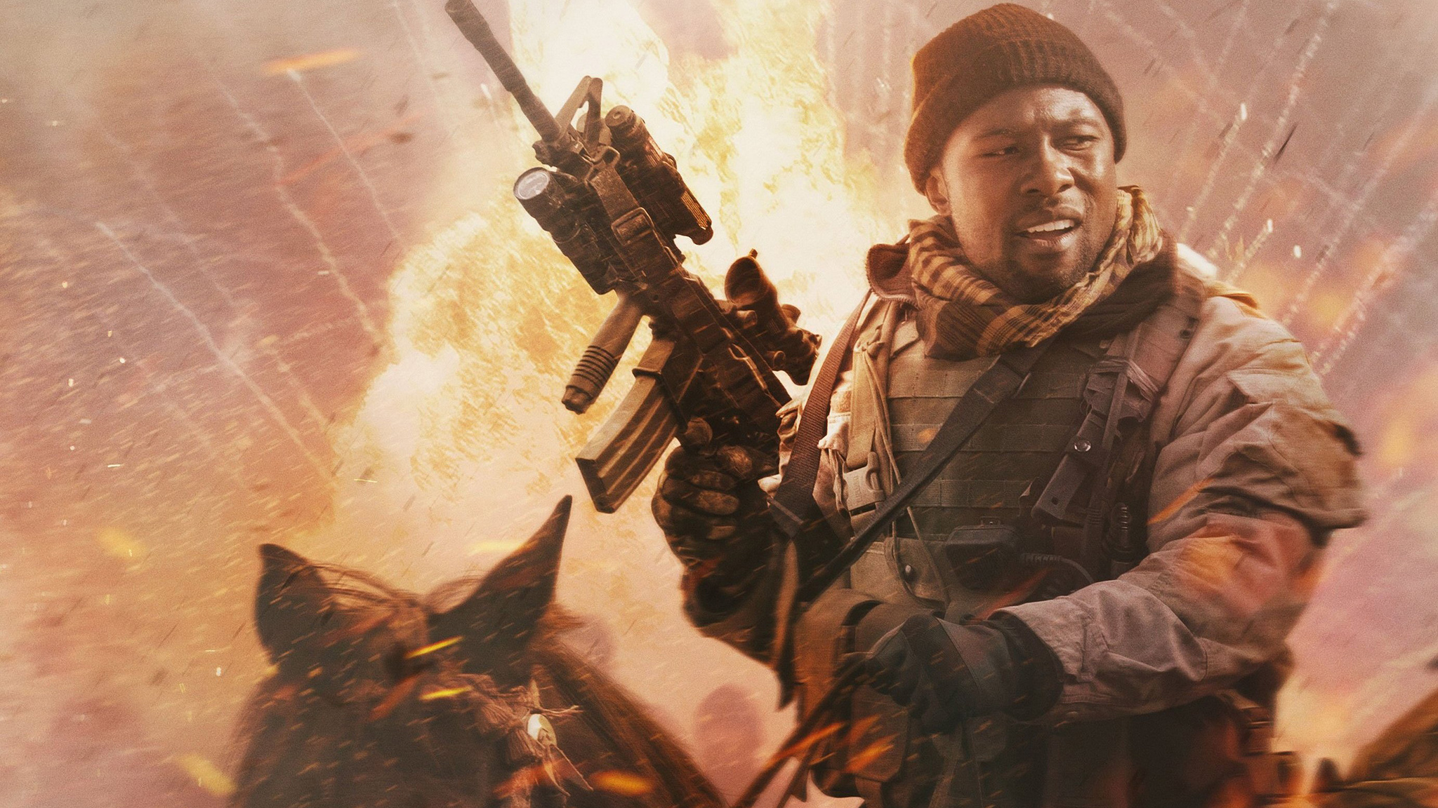 2048x1152 Trevante Rhodes In 12 Strong Movie 2048x1152 Resolution HD 4k ...