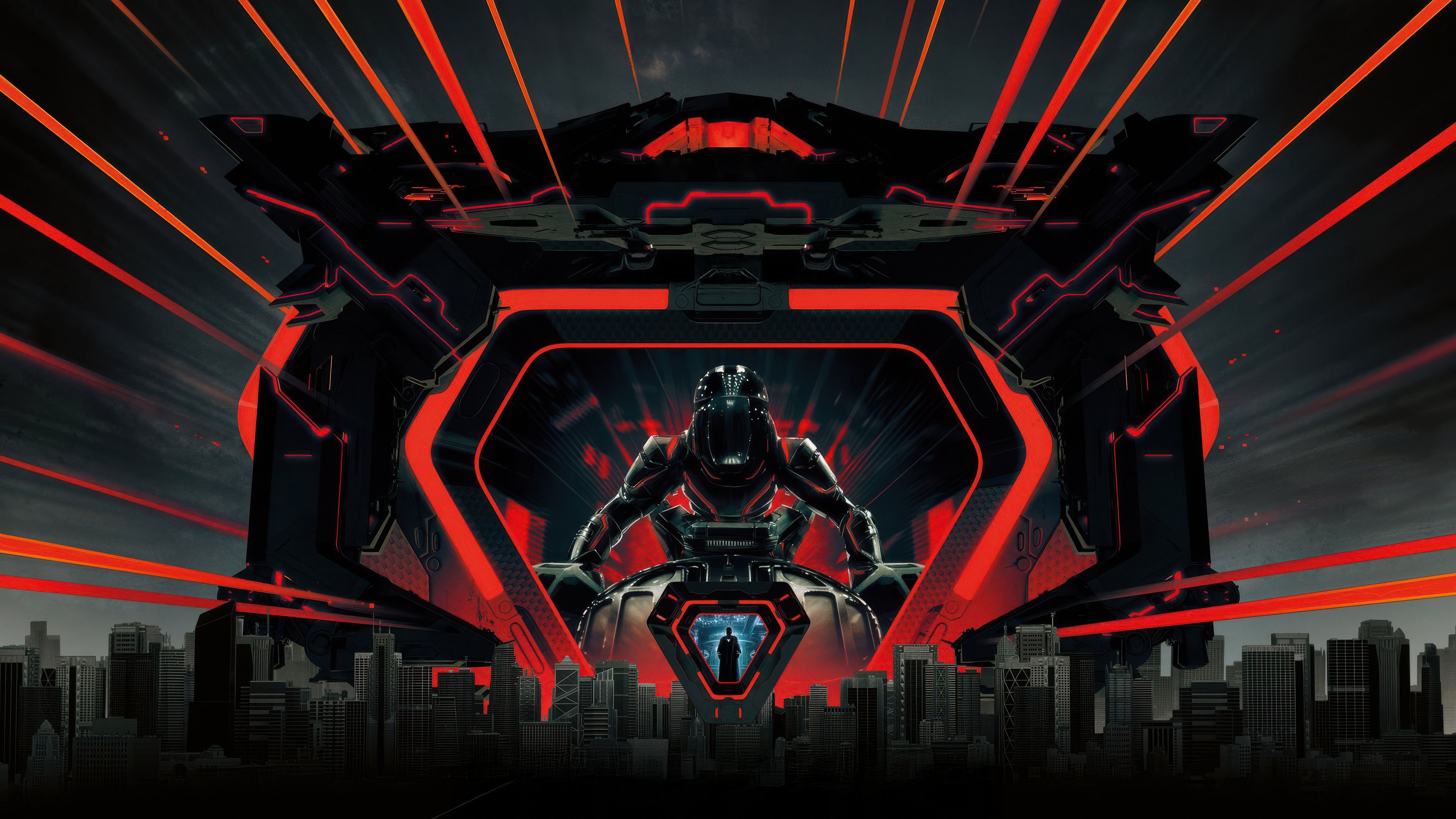 3840x2160 Tron Ares In The Grid 4K ,HD 4k Wallpapers,Images,Backgrounds ...