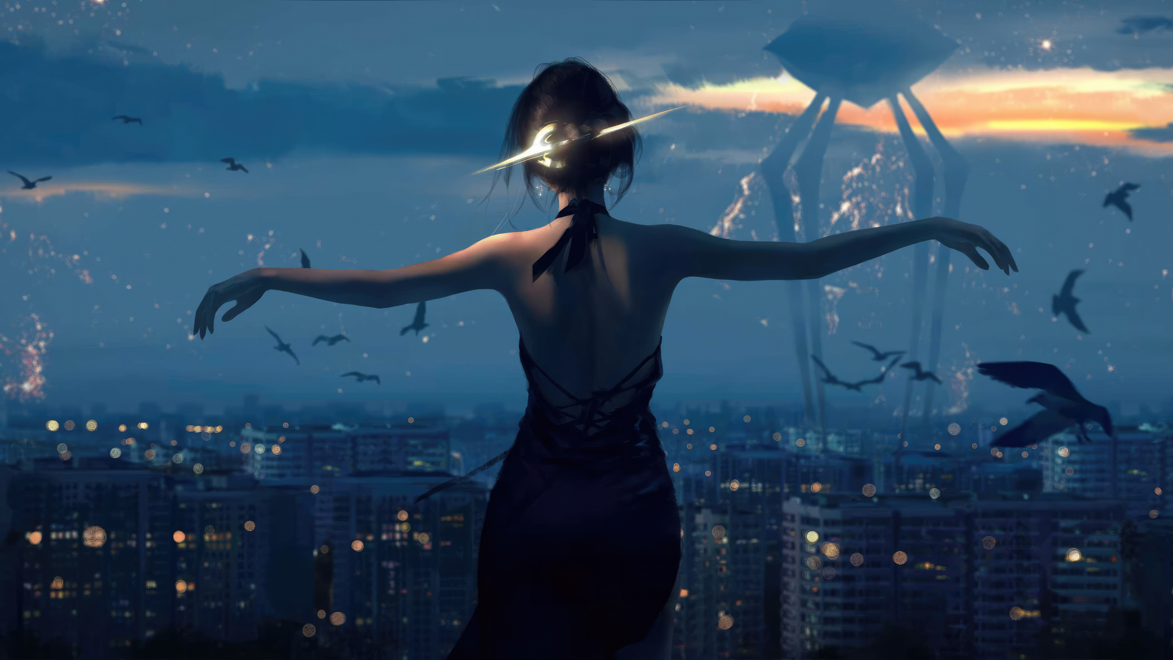 3840x2160 Twilight Delicate Radiance 4K ,HD 4k Wallpapers,Images,Backgrounds,Photos and Pictures