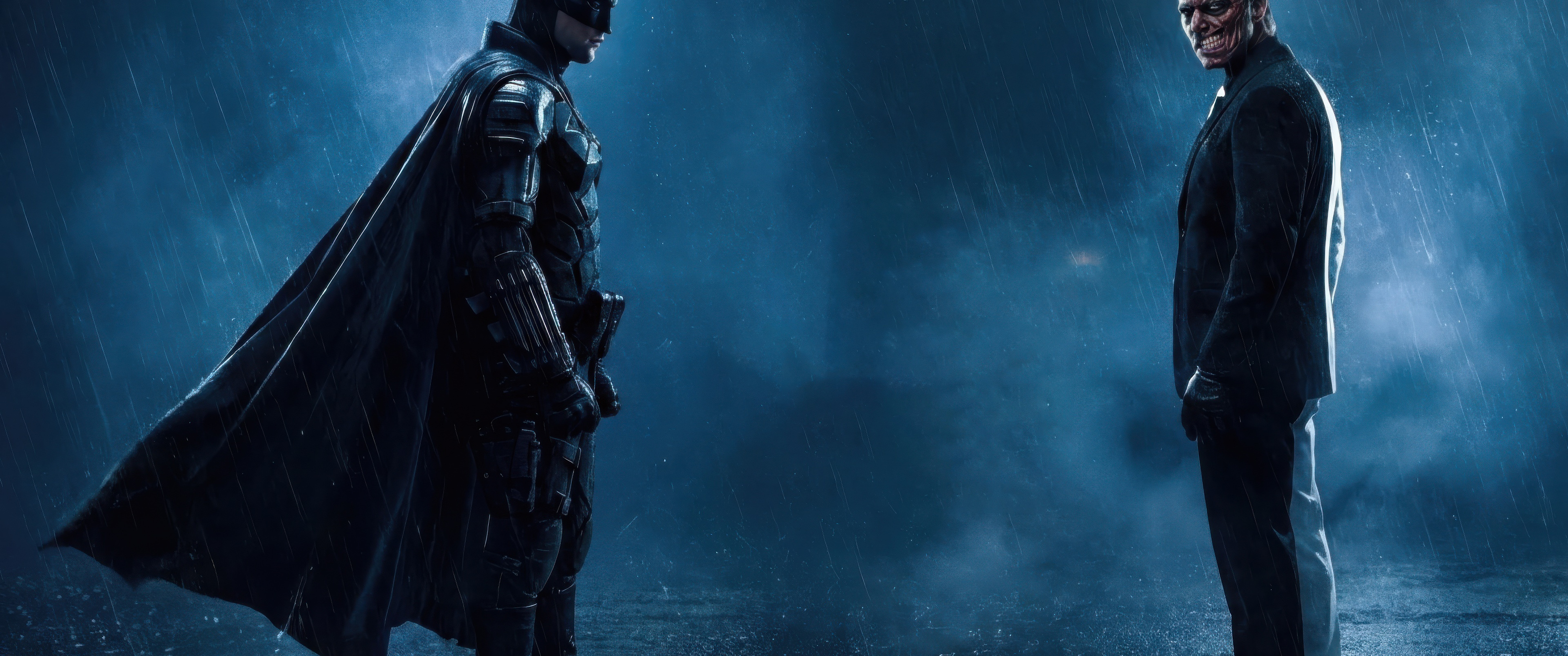 3440x1440 Two Face Vs The Batman UltraWide Quad HD 1440P ,HD 4k ...