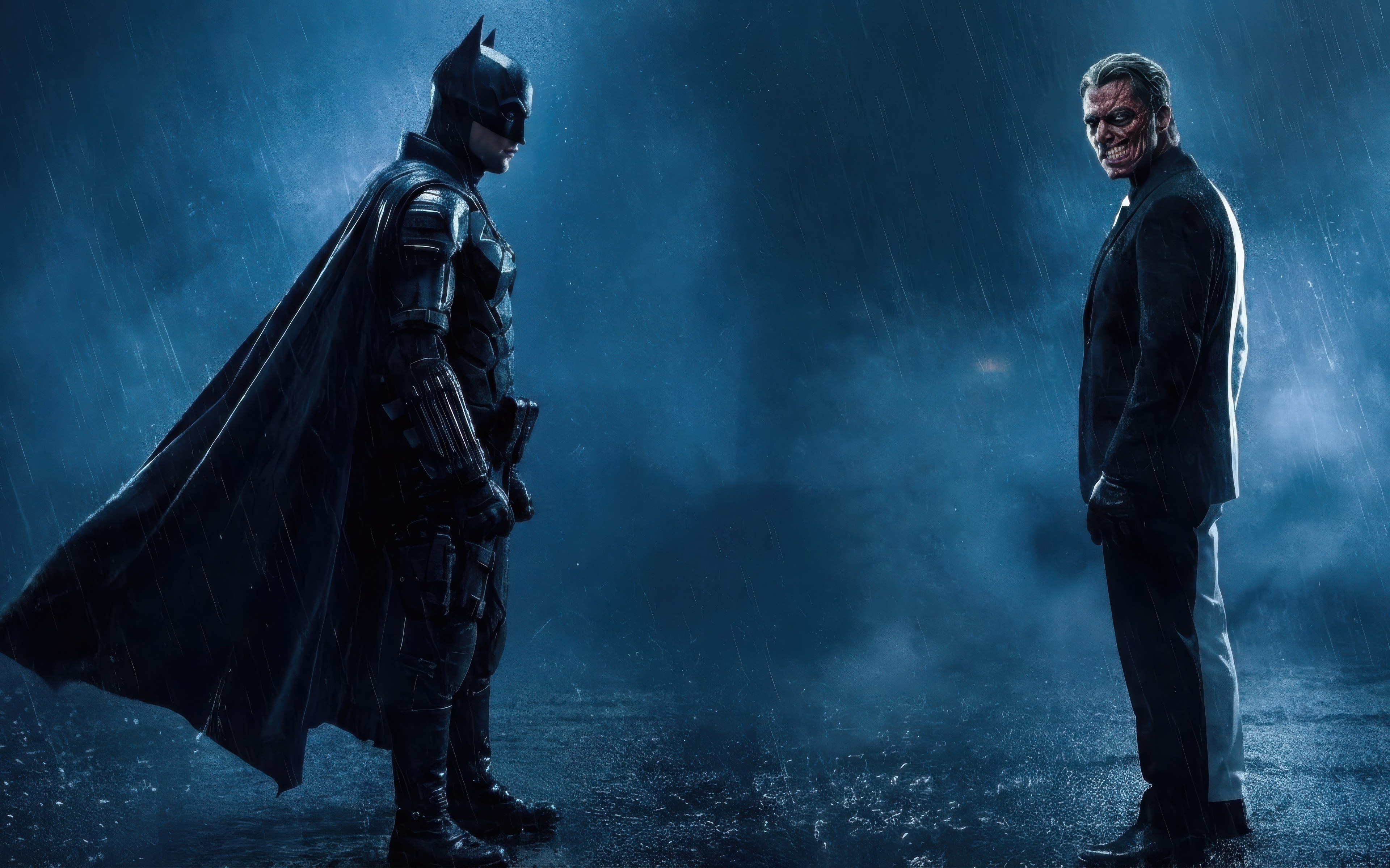 3840x2400 Two Face Vs The Batman 4K ,HD 4k Wallpapers,Images ...