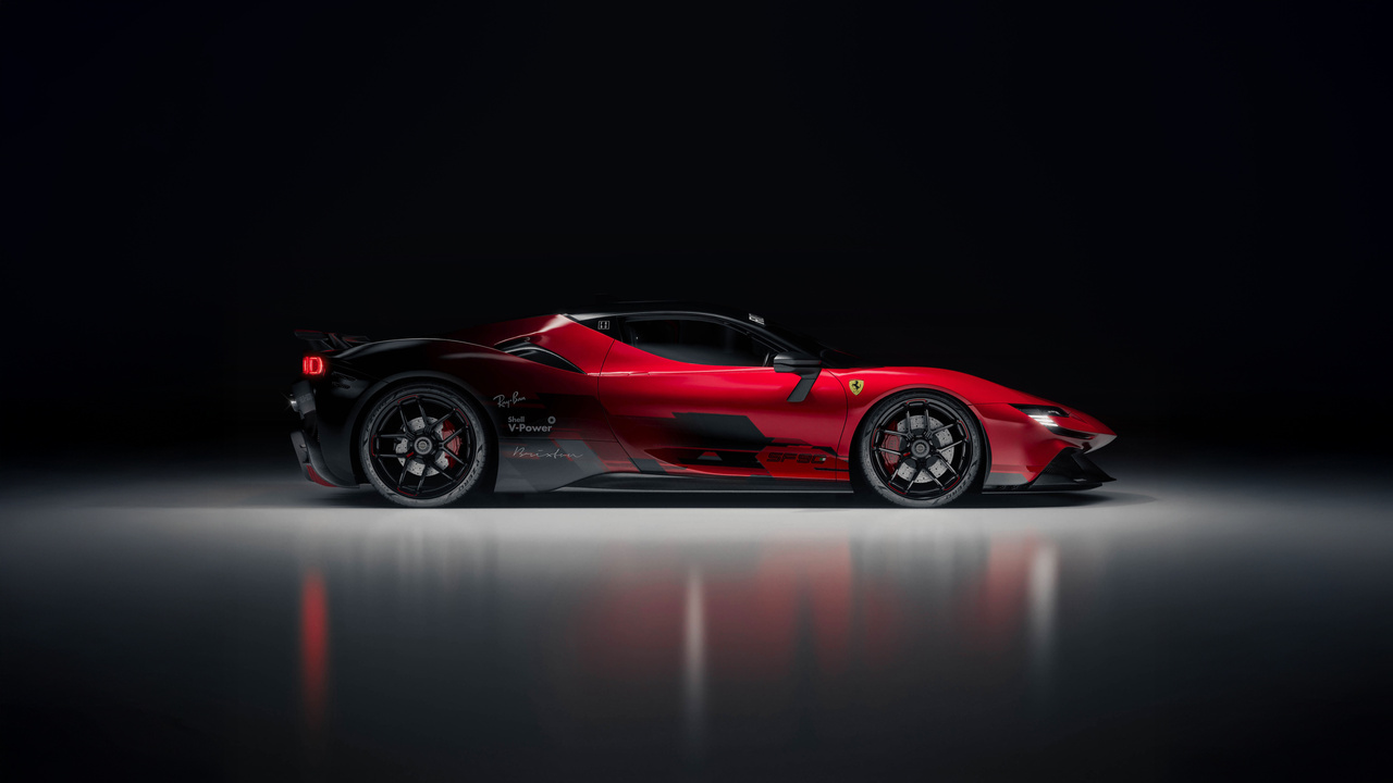 1280x720 Unleash The Power Of The Ferrari Sf90 720P ,HD 4k Wallpapers ...