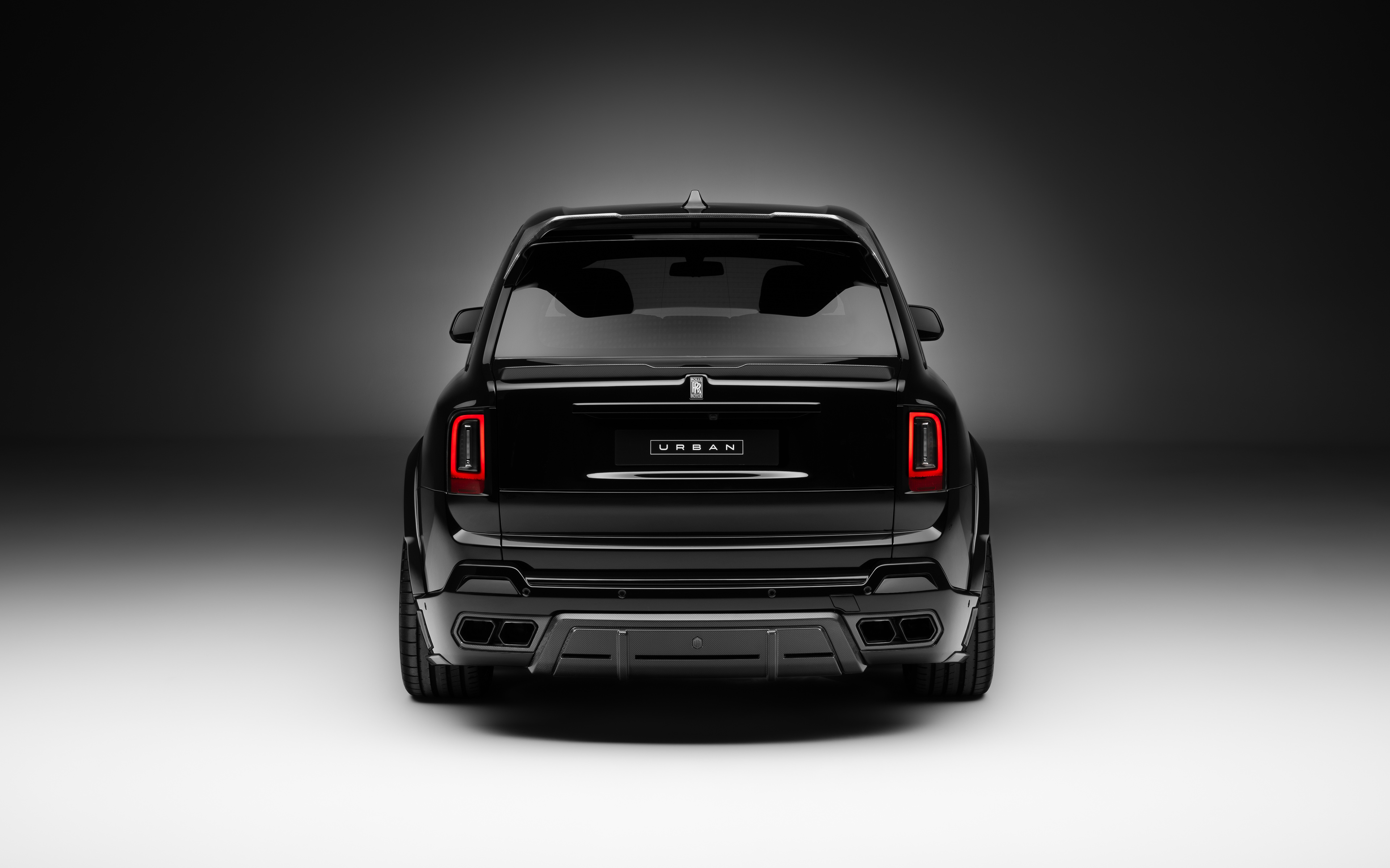 3840x2400 Urban Automotive Rolls Royce Cullinan 2025 Rear View 4K ,HD ...