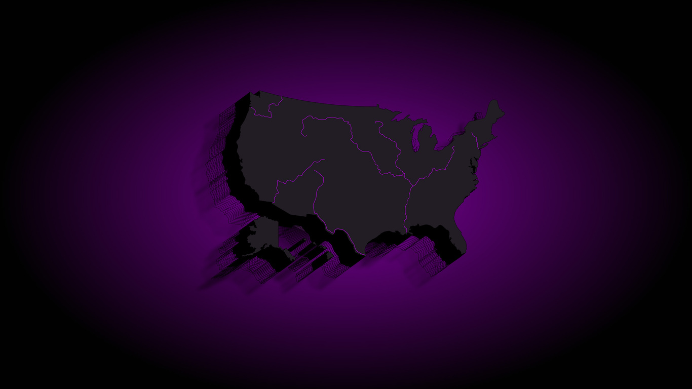 1366x768 Usa Map Vector Art Laptop HD ,HD 4k Wallpapers,Images ...