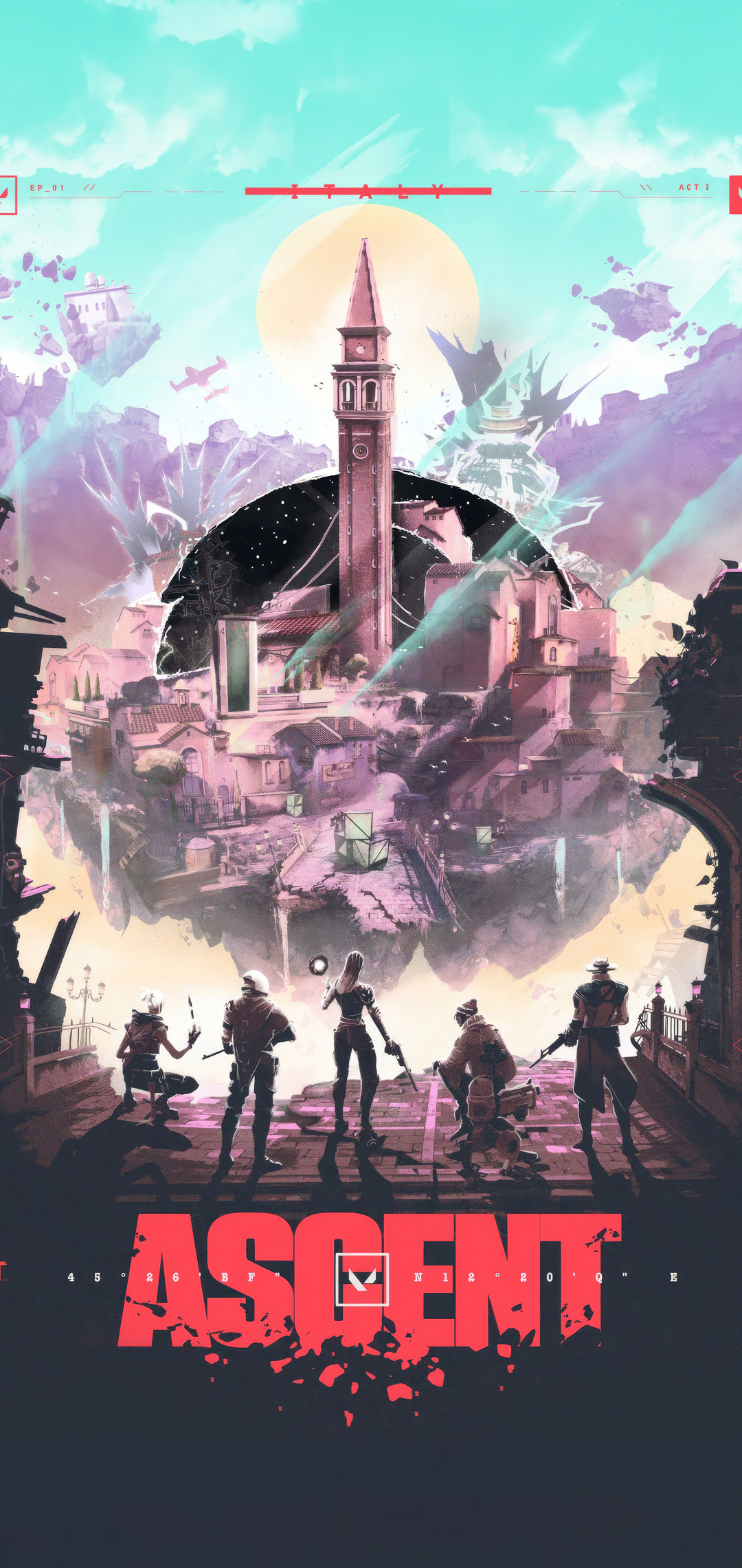 1080x2280 Valorant Ascent One Plus 6,Huawei p20,Honor view 10,Vivo y85 ...