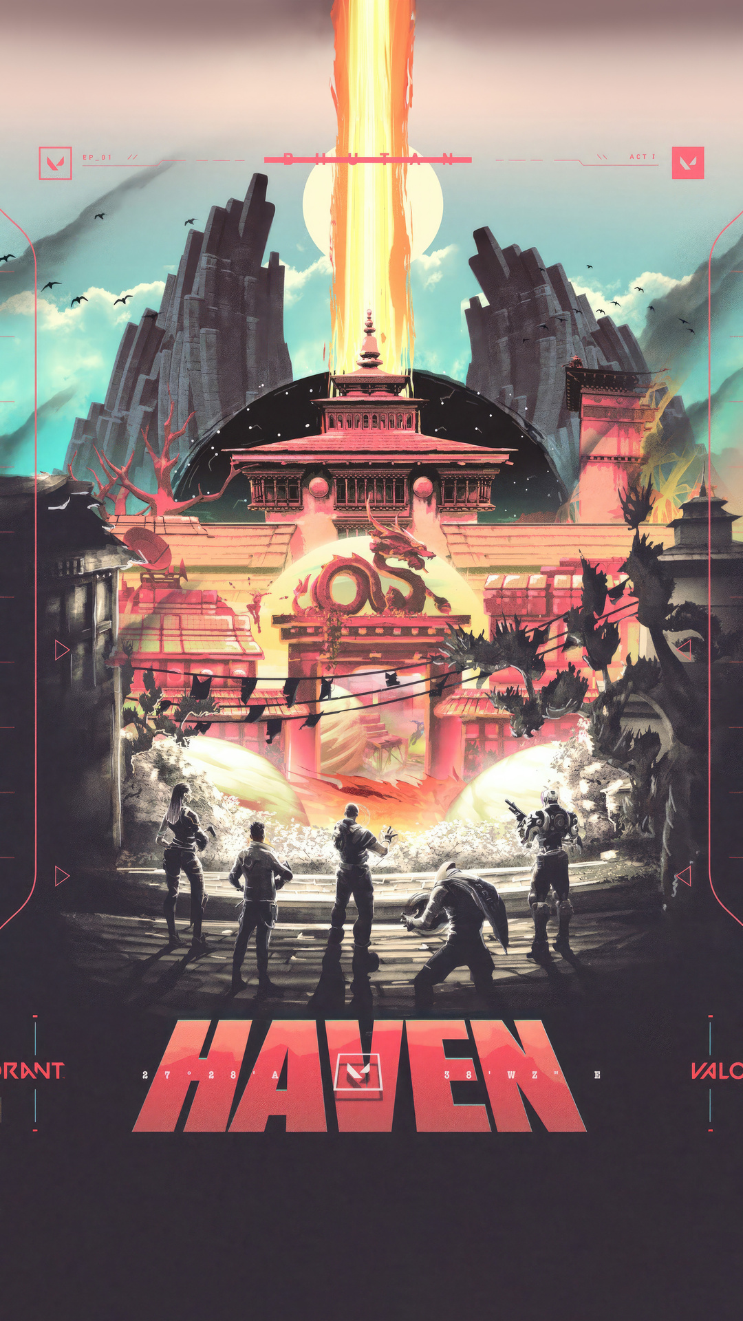 1080x1920 Valorant Haven Iphone 7,6s,6 Plus, Pixel xl ,One Plus 3,3t,5 ...