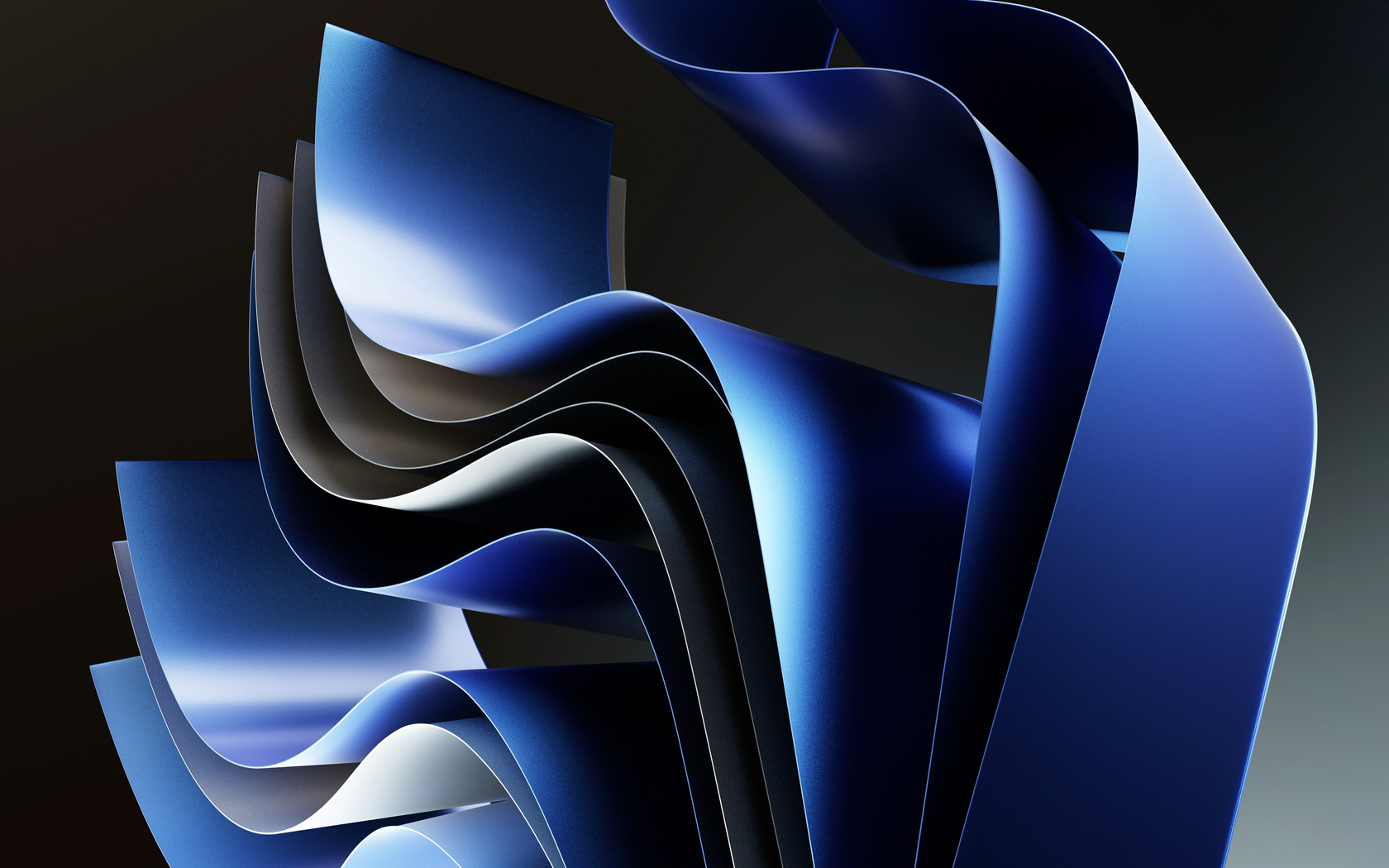1680x1050 Velvet Blue Waves Abstract Wallpaper,1680x1050 Resolution HD ...