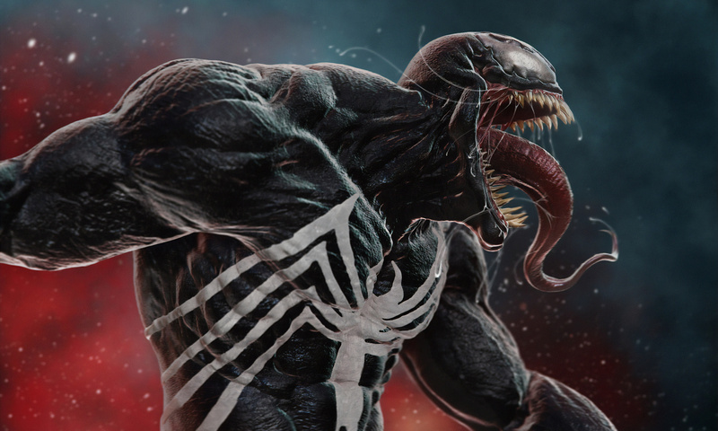 800x480 Venom 4k Newart 800x480 Resolution HD 4k Wallpapers, Images ...
