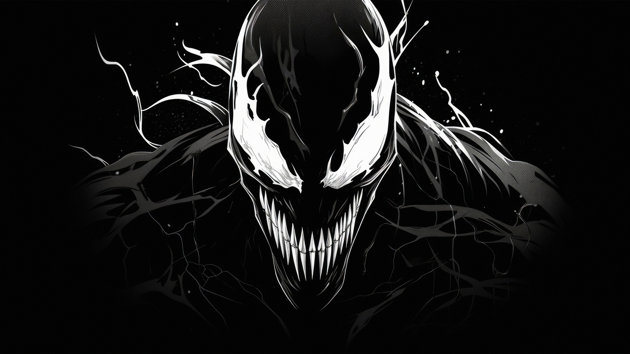 2048x1152 Venom Dark Unleash The Shadows Wallpaper,2048x1152 Resolution HD 4k Wallpapers,Images ...