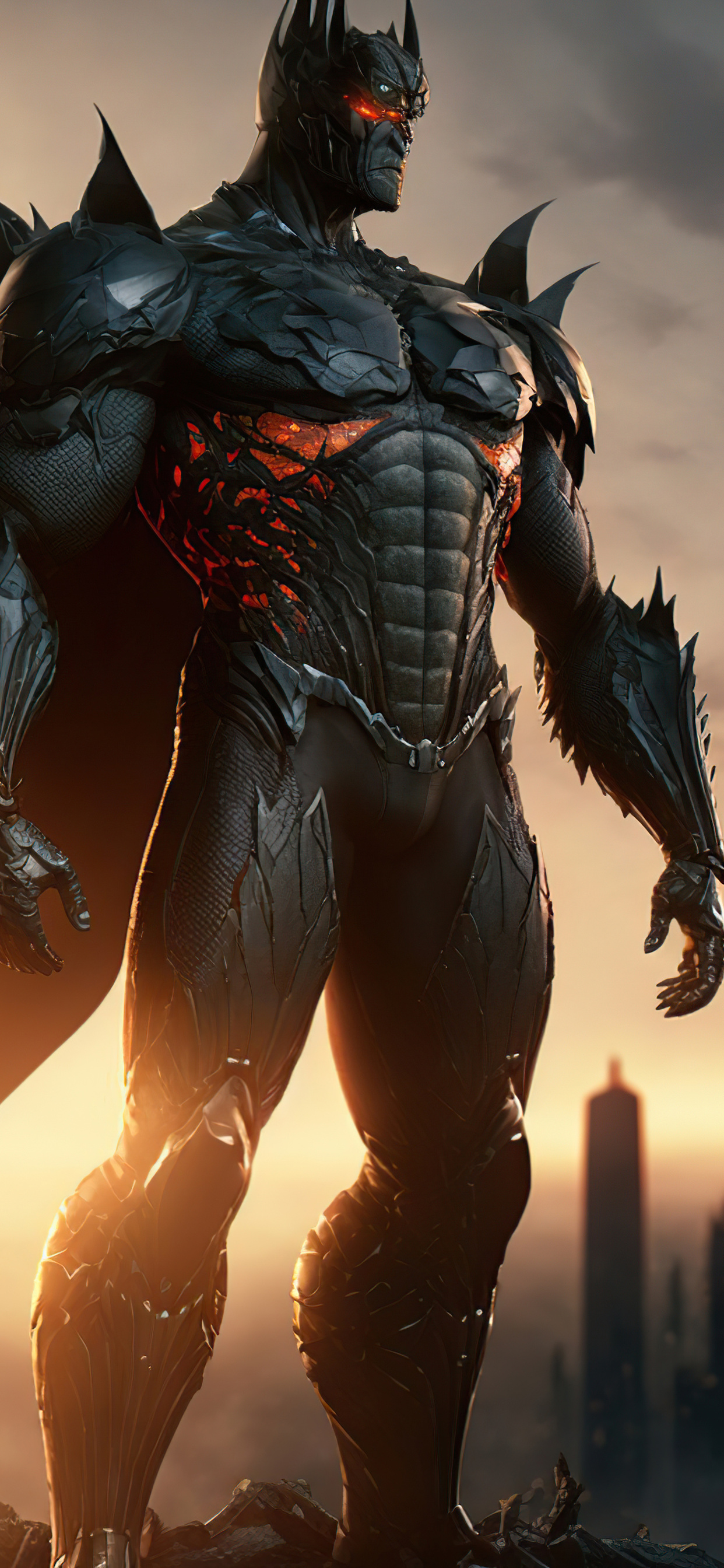 1242x2688 Venom Diablo Batman Hellspawn Cyborg Mix Iphone XS MAX HD 4k ...