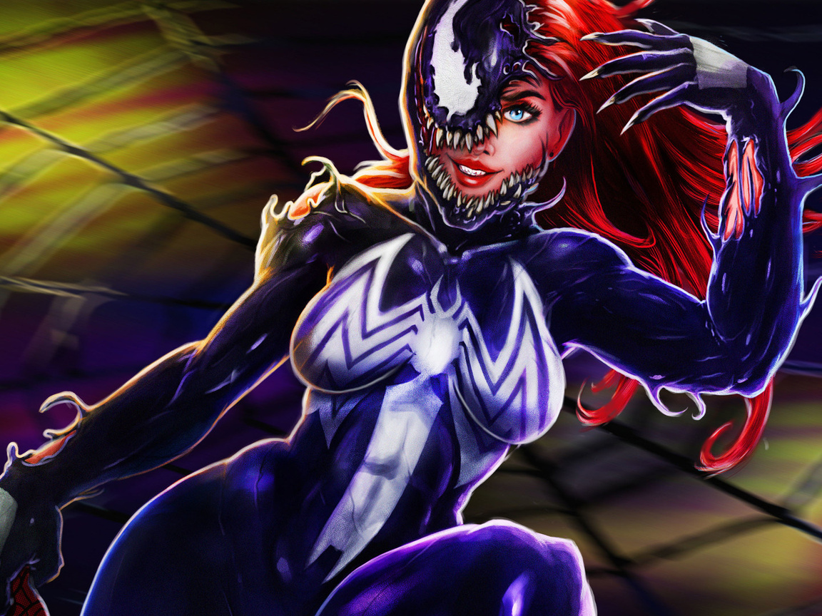 1152x864 VENOM Mary Jane Speedpaint Wallpaper,1152x864 Resolution HD 4k ...