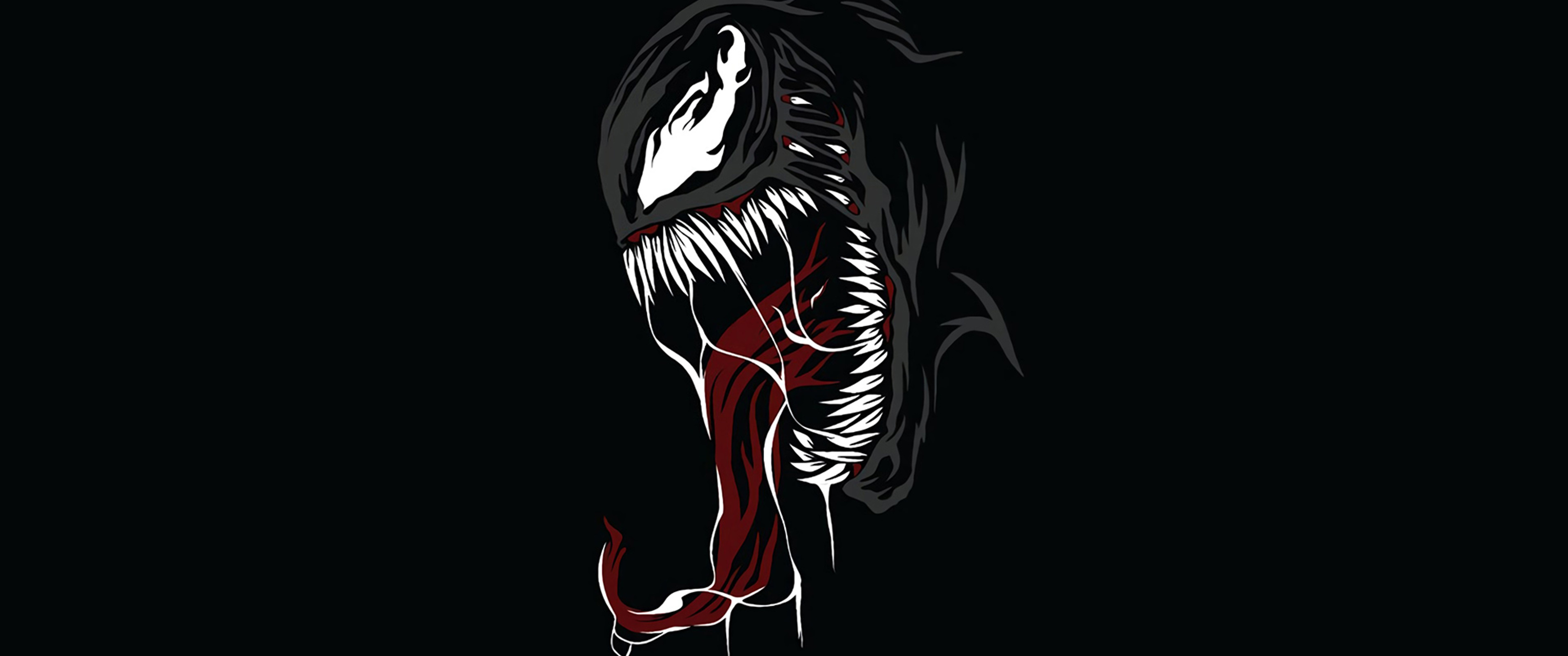 3440x1440 Venom Minimal Design UltraWide Quad HD 1440P ,HD 4k ...