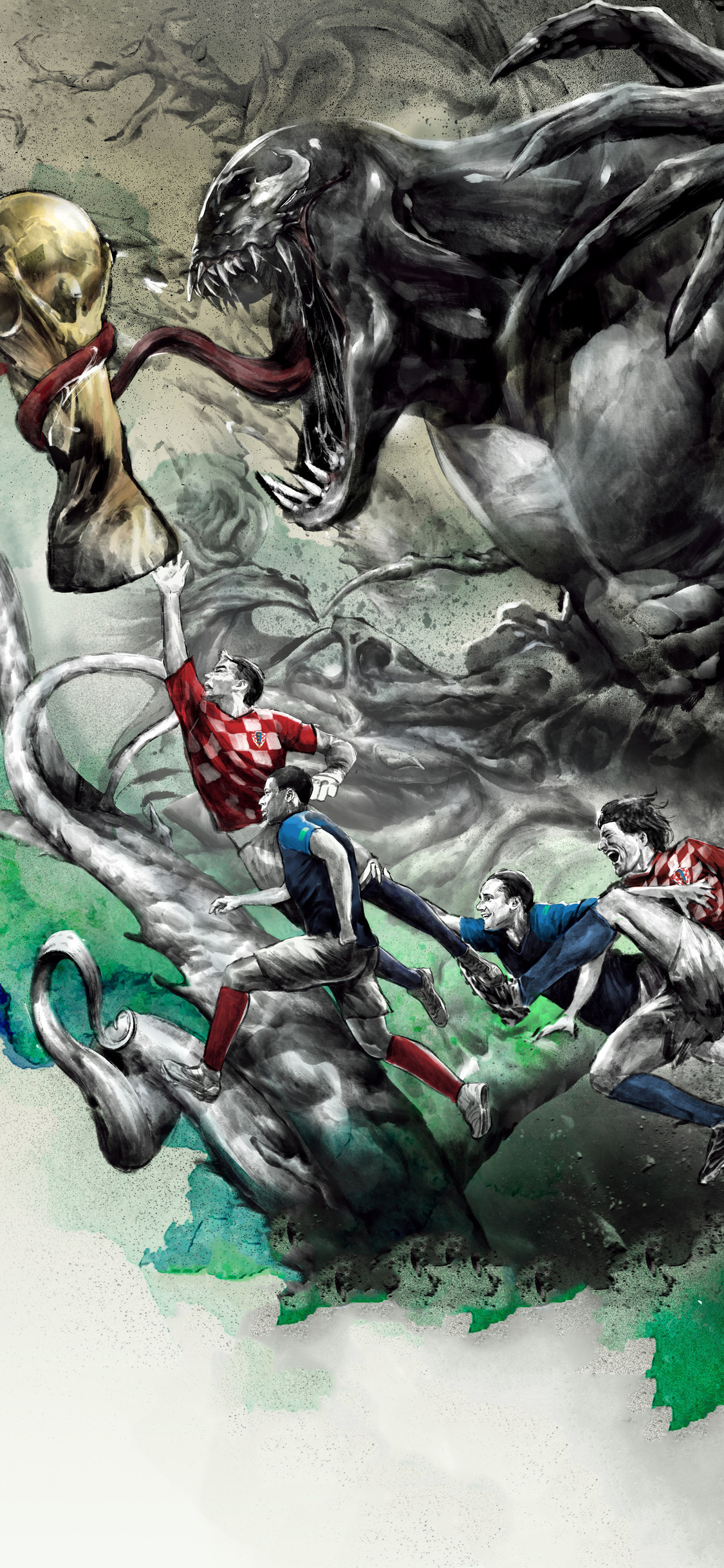 1125x2436 Venom Movie Chinese Poster 2018 Iphone XS,Iphone 10,Iphone X ...