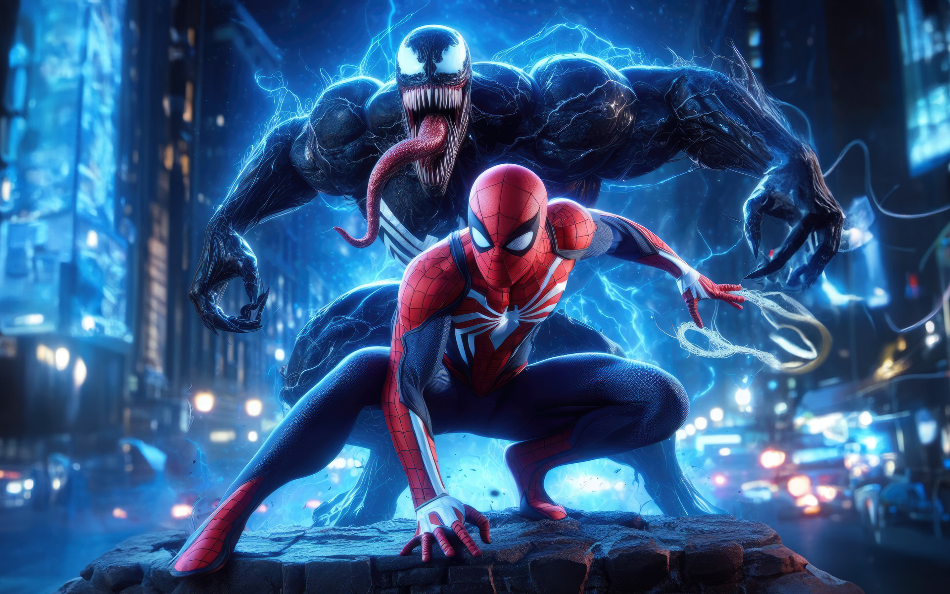 1920x1200 Venom Vs Spider Man Final Stand 1080P Resolution ,HD 4k ...