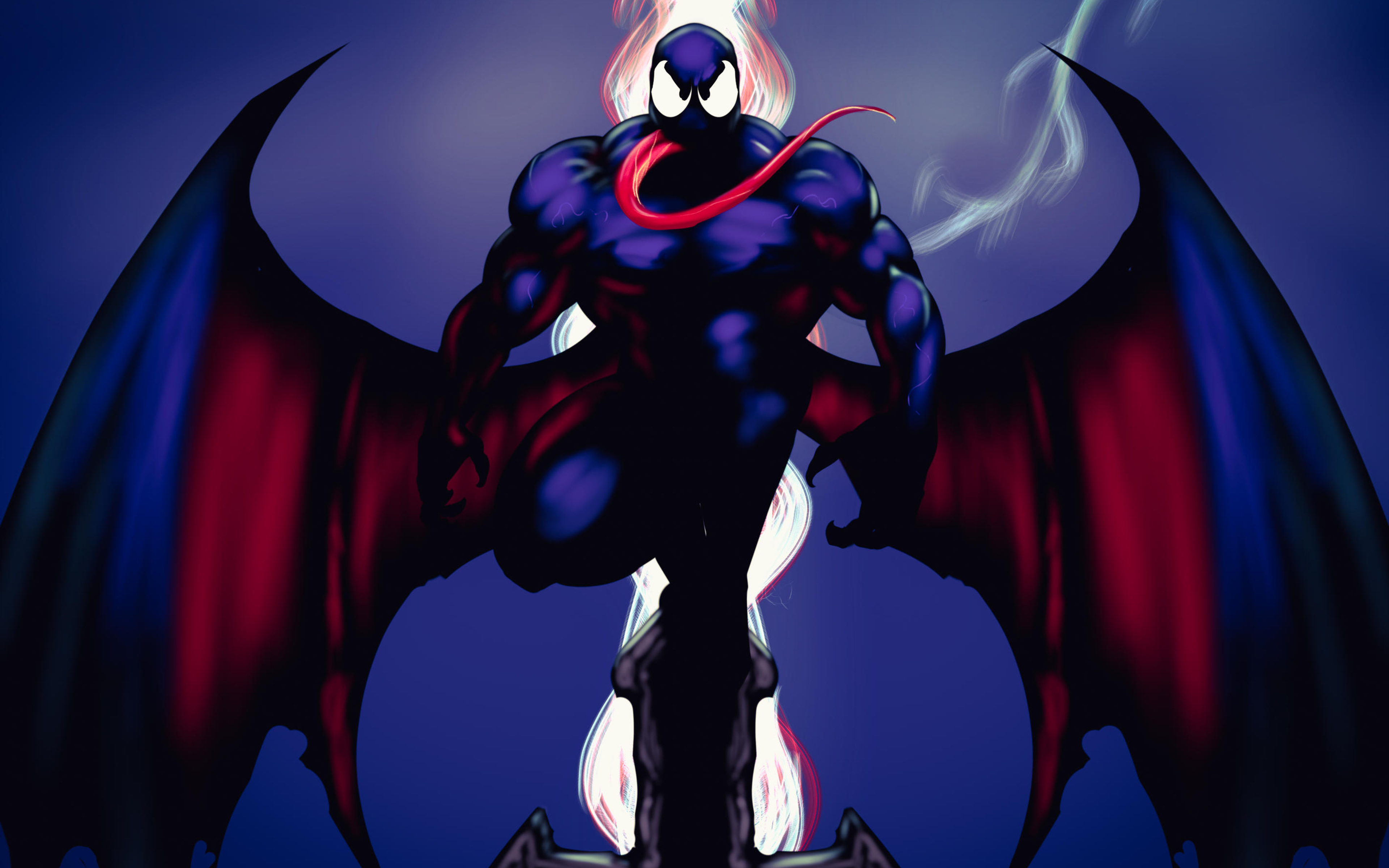 3840x2400 Venom With Wings 4K ,HD 4k Wallpapers,Images,Backgrounds ...