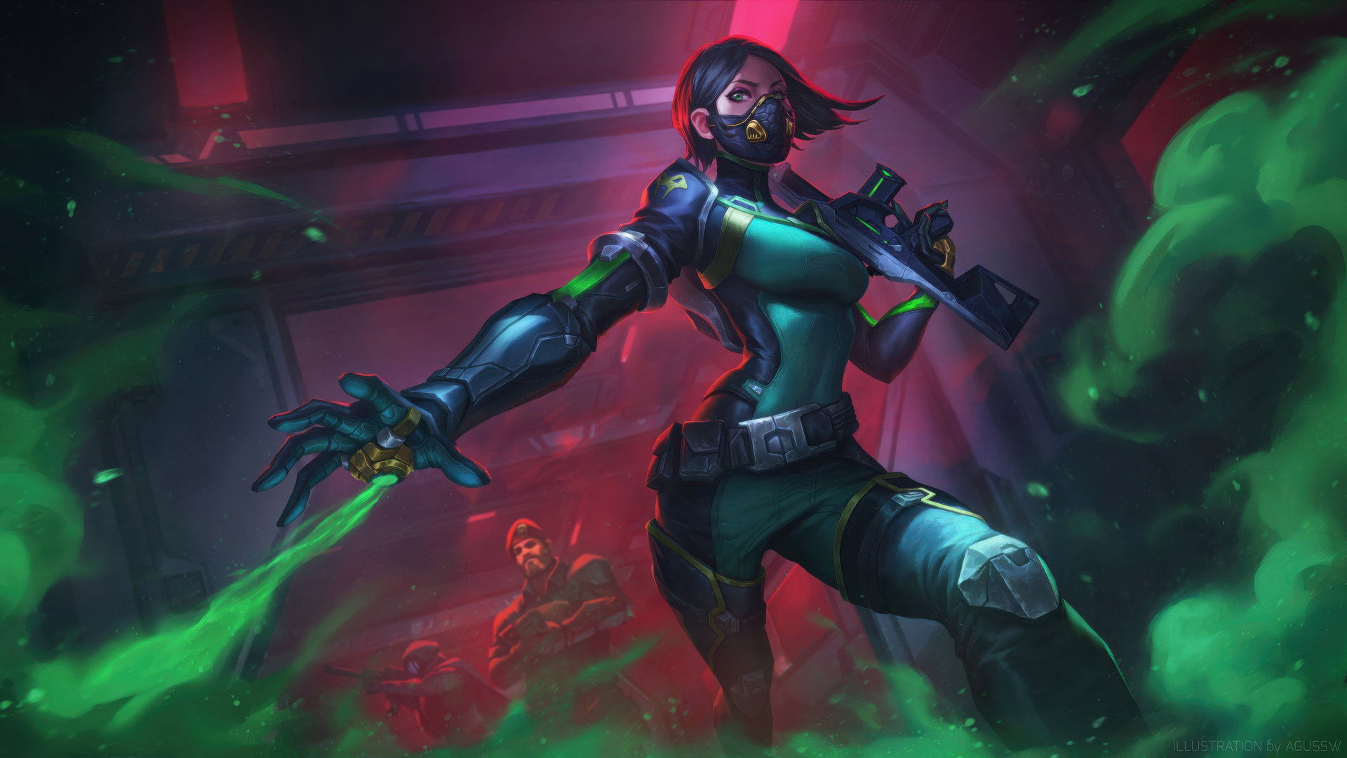 1920x1080 Viper Valorant Rising Laptop Full HD 1080P ,HD 4k Wallpapers ...