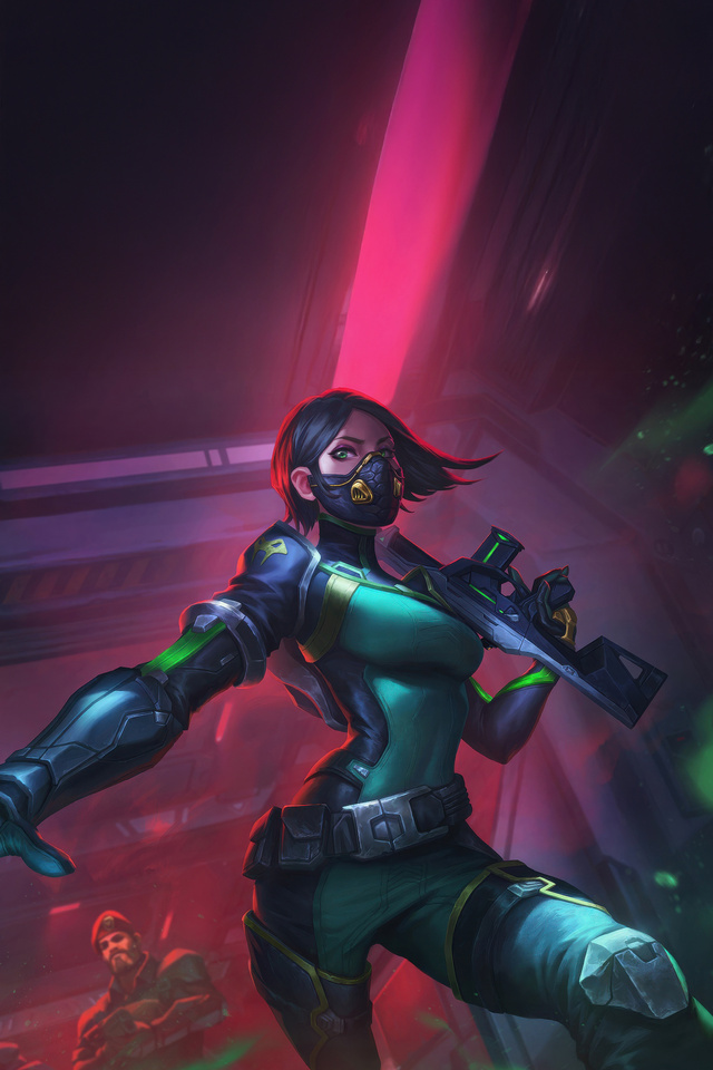 640x960 Viper Valorant Rising iPhone 4, iPhone 4S ,HD 4k Wallpapers,Images,Backgrounds,Photos ...