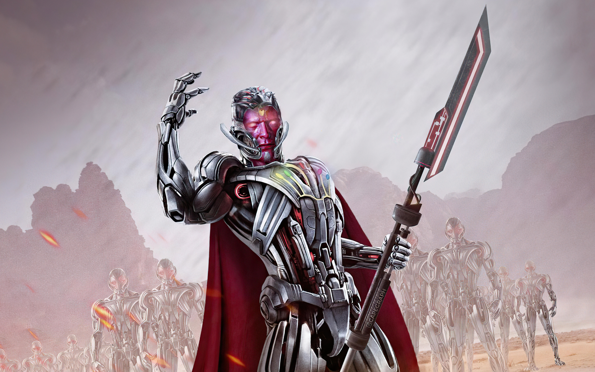 1920x1200 Vision As Ultron 5k 1080P Resolution ,HD 4k Wallpapers,Images ...