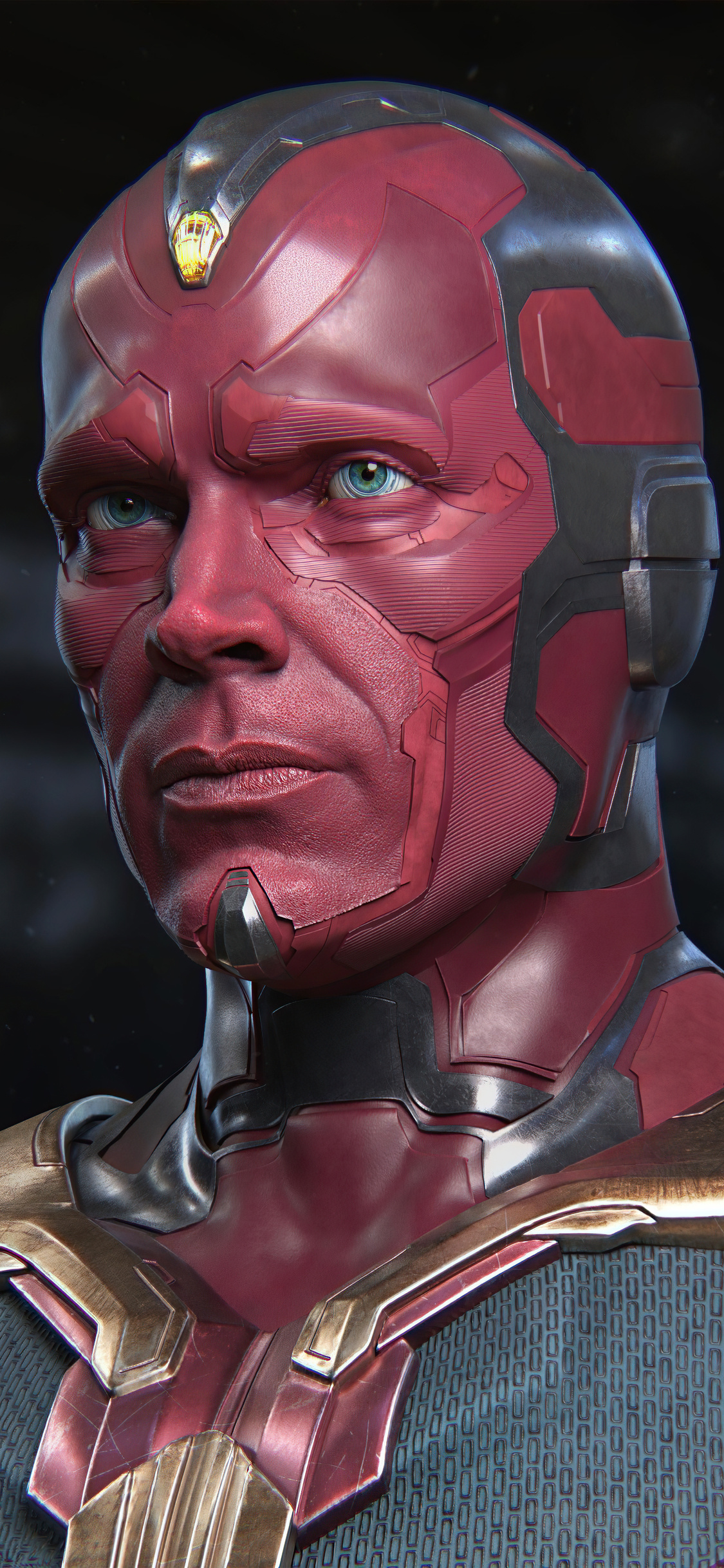 1125x2436 Vision Fanart 5k Iphone XS,Iphone 10,Iphone X ,HD 4k ...