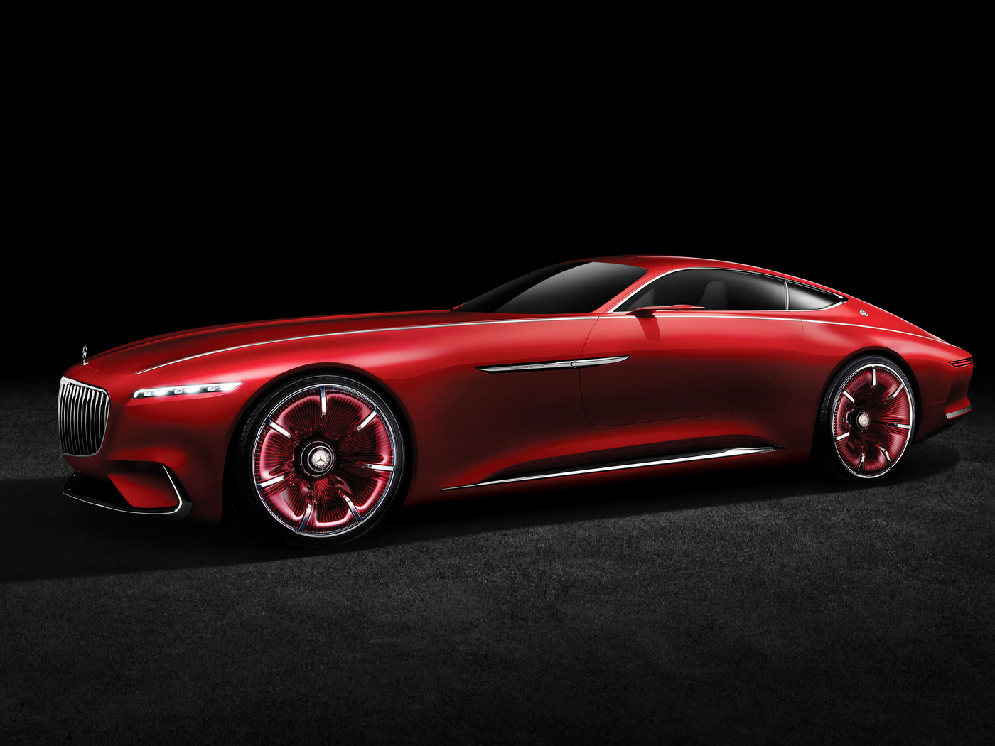 1400x1050 Vision Mercedes Maybach 6 All Electric Powertrain Wallpaper ...