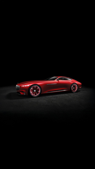 320x568 Vision Mercedes Maybach 6 All Electric Powertrain Wallpaper ...