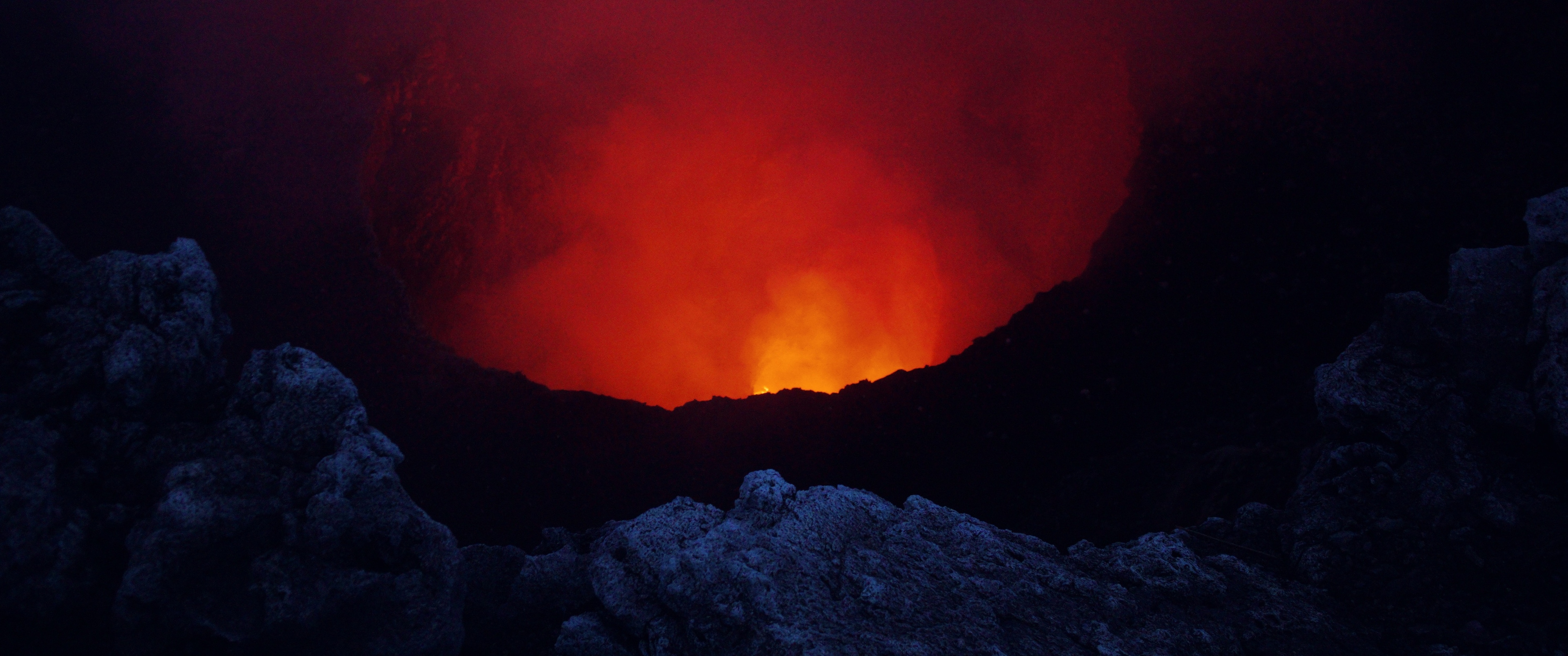 3440x1440 Volcano Dark Red 4k UltraWide Quad HD 1440P ,HD 4k Wallpapers ...